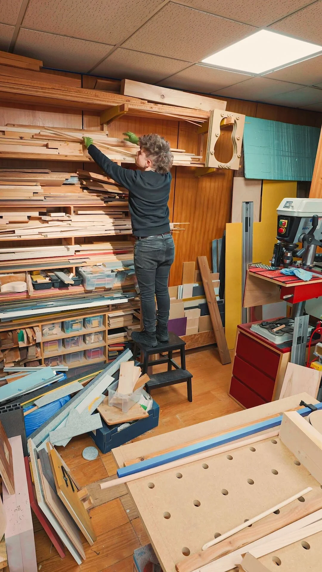 Drill Press Table with 7 Upgrades — GET HANDS DIRTY