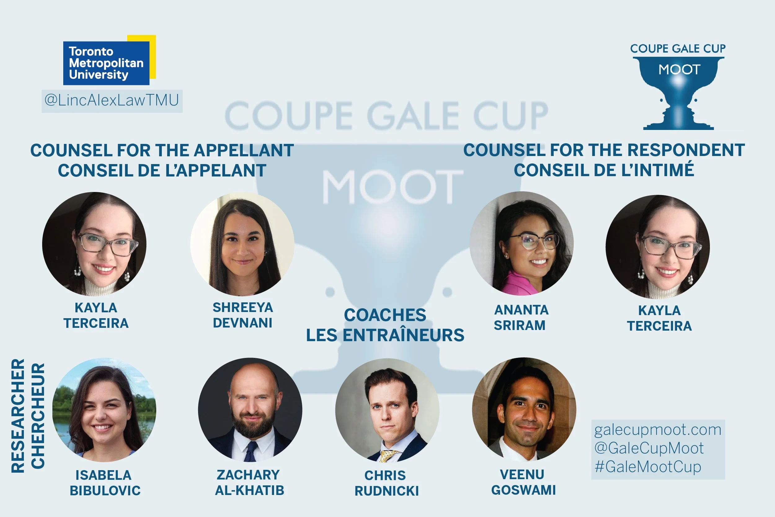 Jumelage Des Équipes — Gale Cup Moot