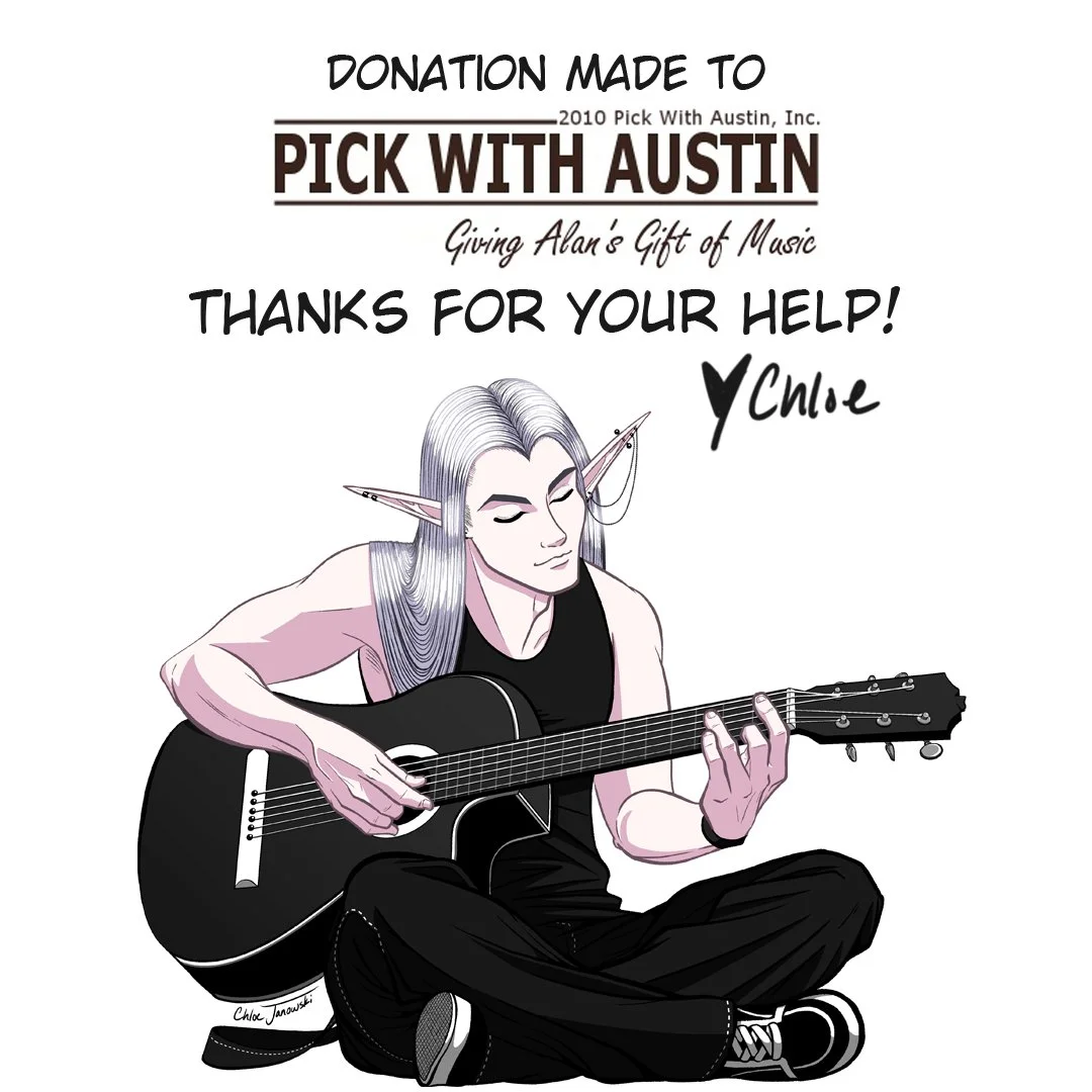 Donation Made to Pick With Austin — Chloe Janowski