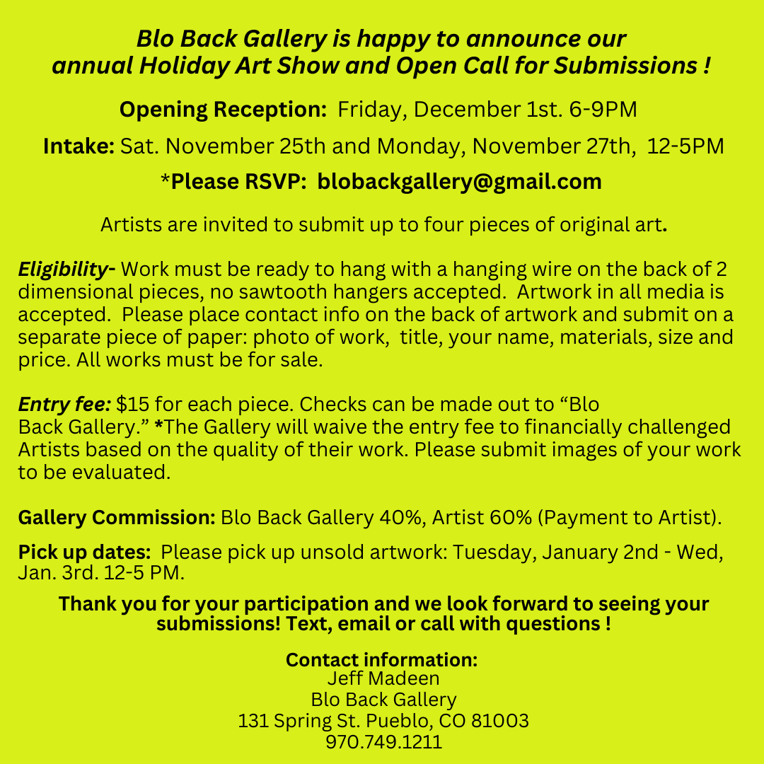 Blo Back Gallery