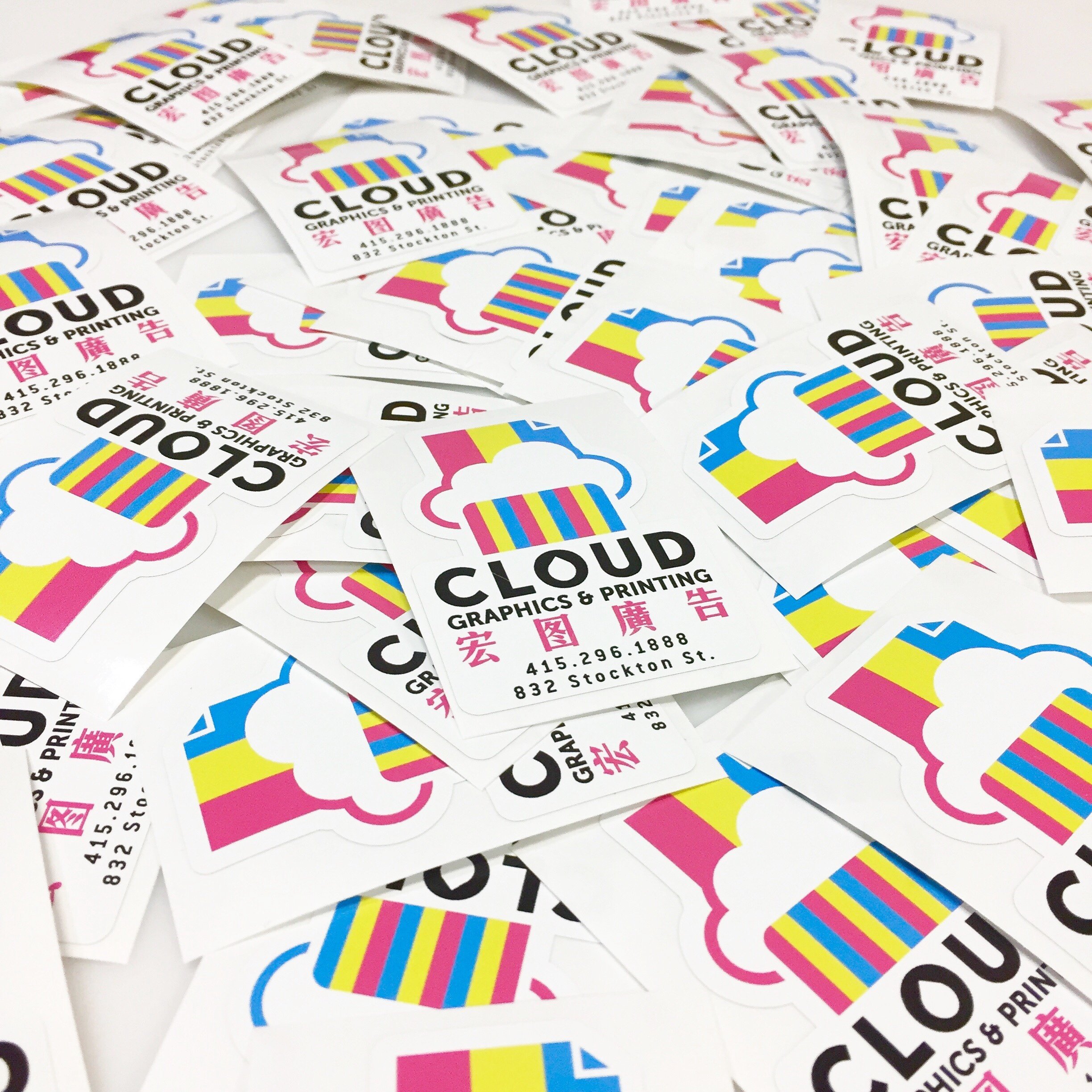 Sticker — CLOUD Graphics & Printing