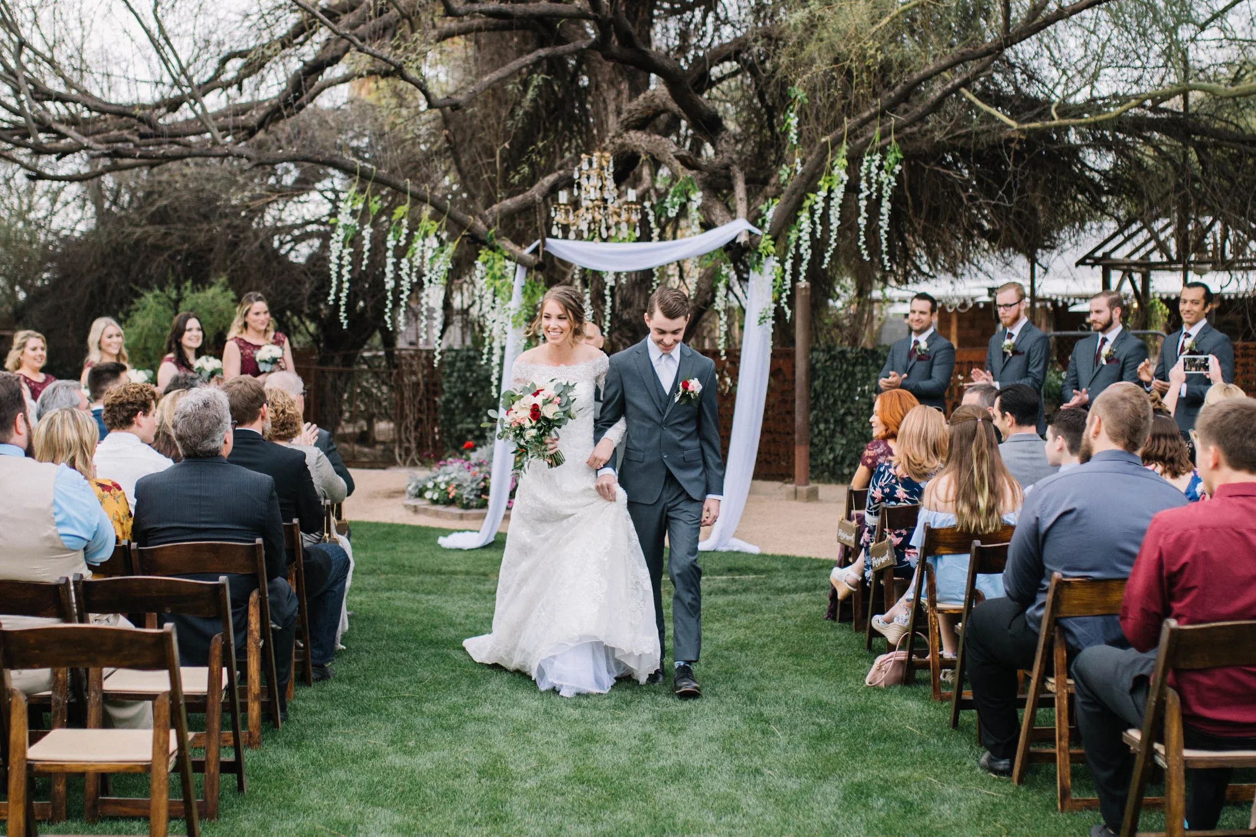 Drew + Michaela's Wedding at Whispering Tree Ranch — Madison Heafner