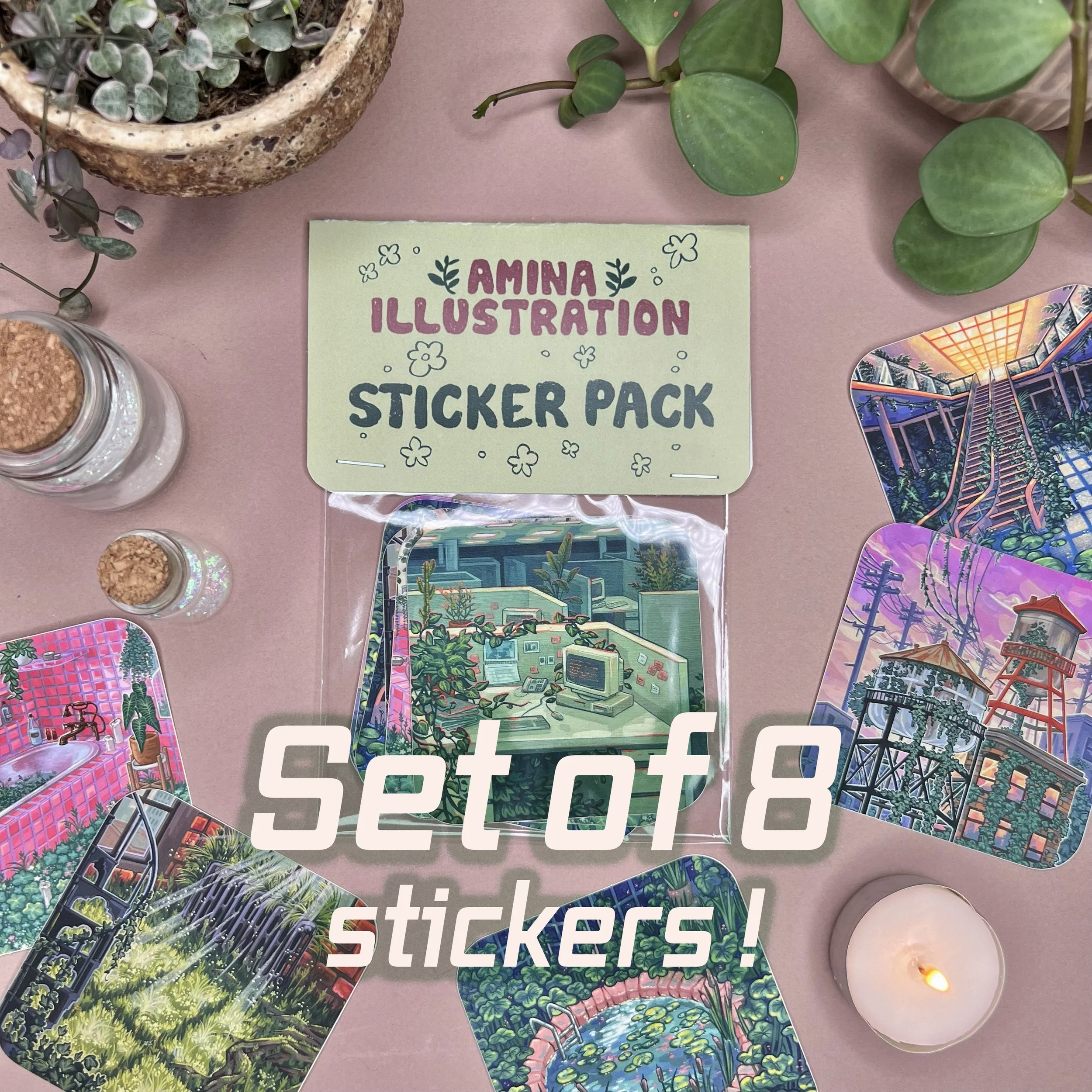 Amina Illustration