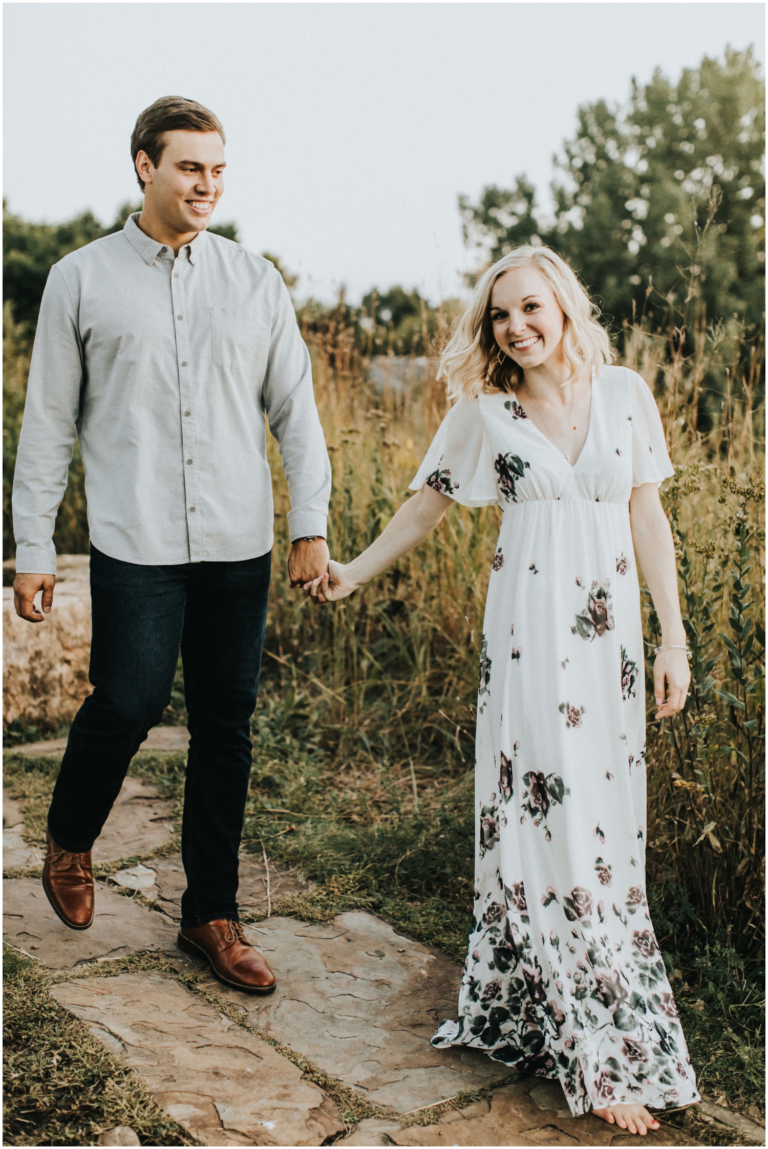 Katie + Johnny's Minnesota Engagement Session — Rosetree Events