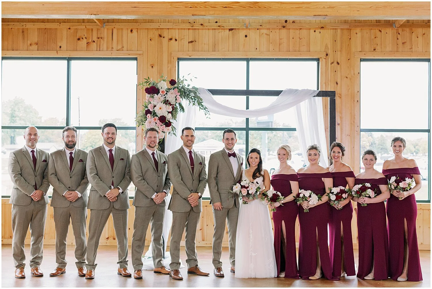 Beth + Jon's Belle Event Center Wedding — Rosetree Events