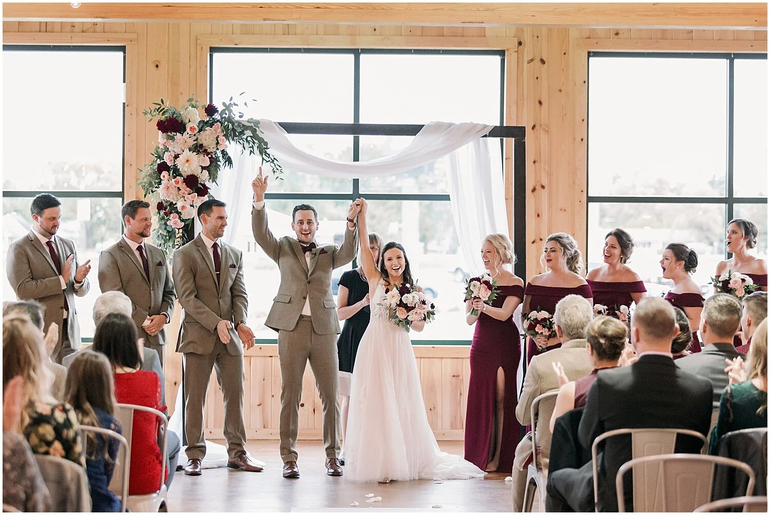 Beth + Jon's Belle Event Center Wedding — Rosetree Events