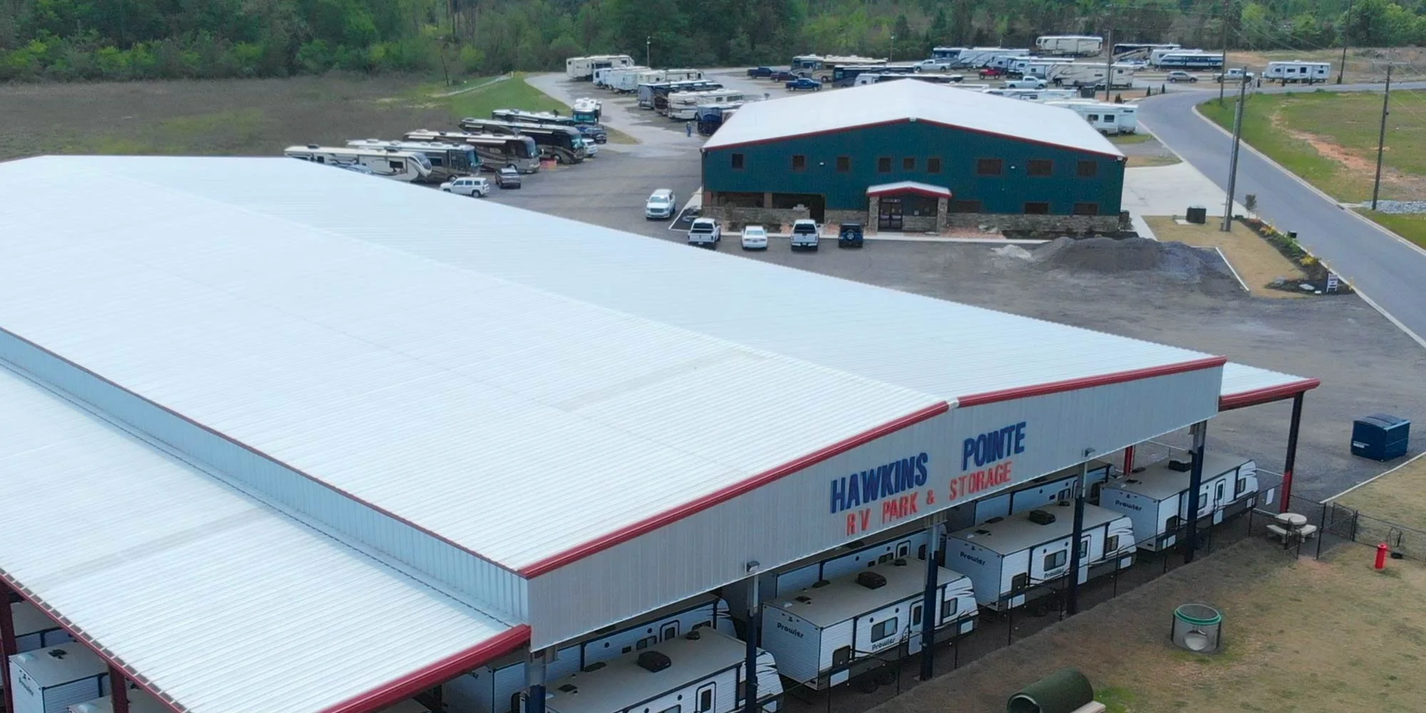 Outdoor RV Covered Storage Chattanooga, TN | Hawkins Pointe