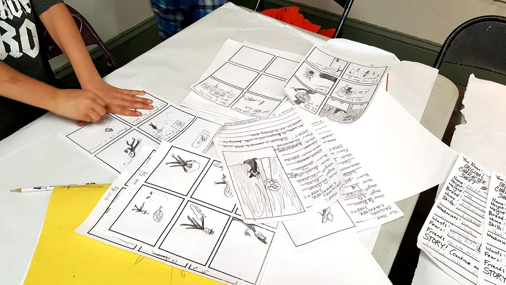 In The Classroom - Spring Break! — Comic Art Ed!