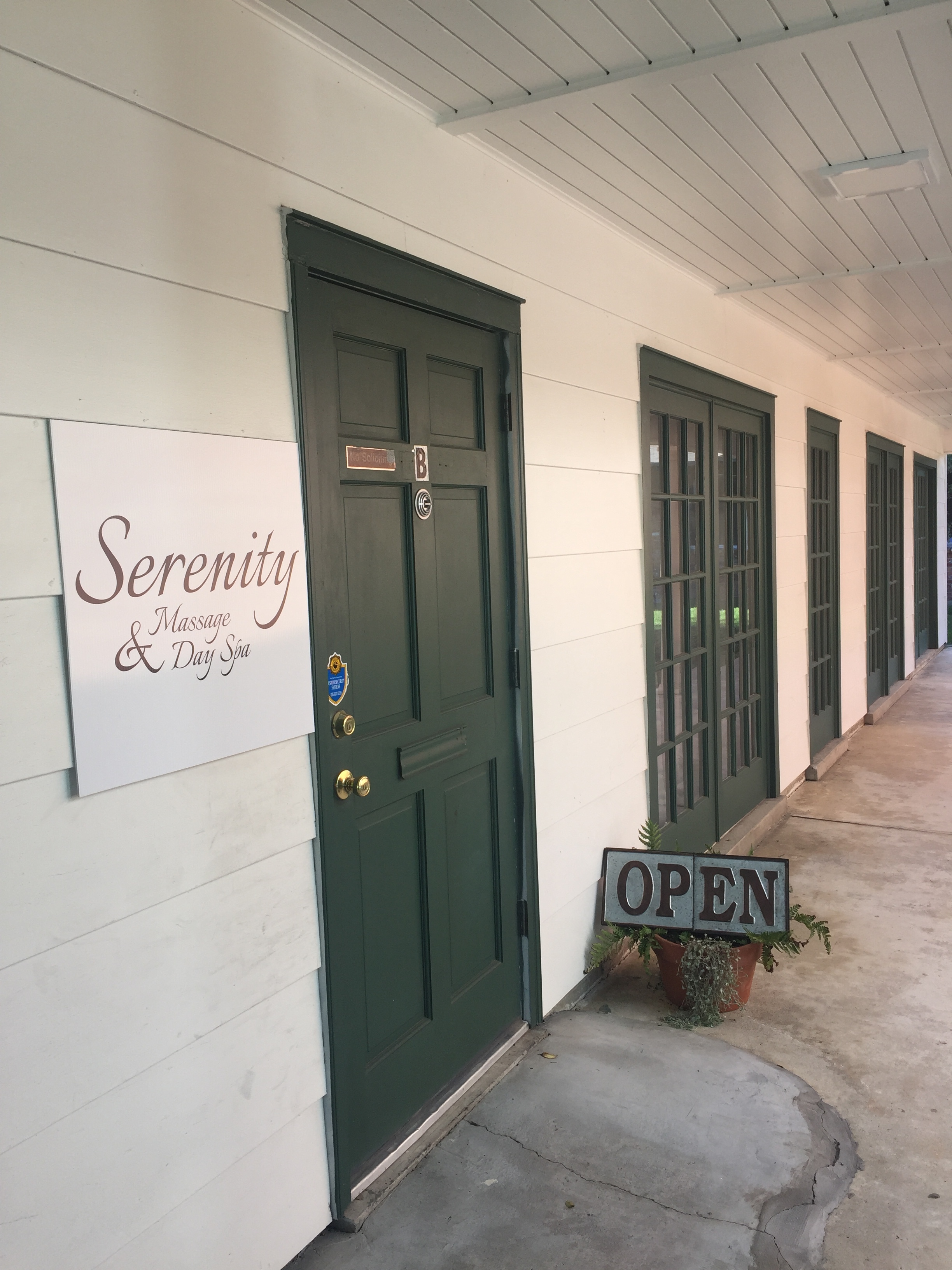 Walk Through — SERENITY MASSAGE & DAY SPA