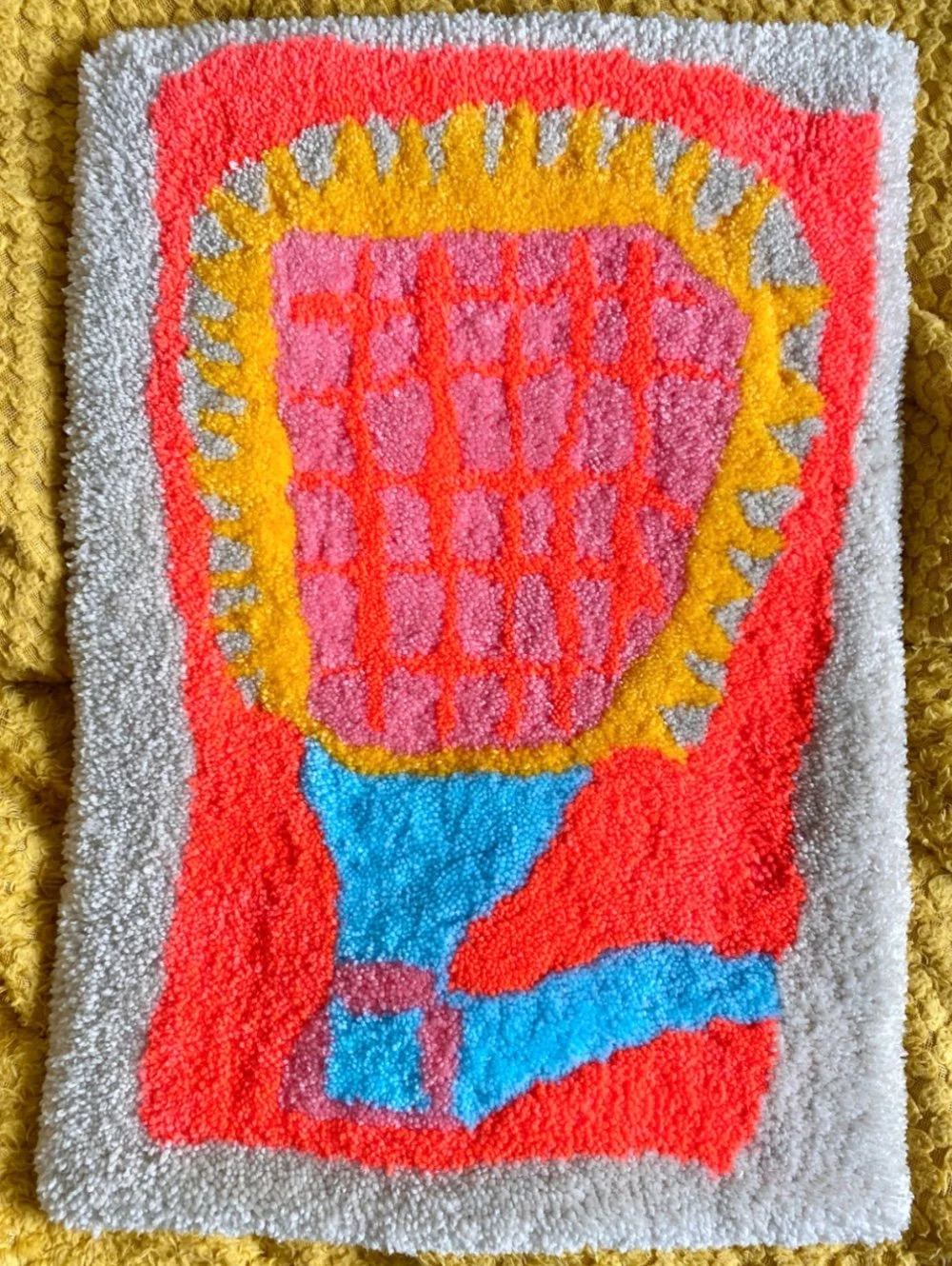 Hand tufted in Cornwall — Karina Busquets