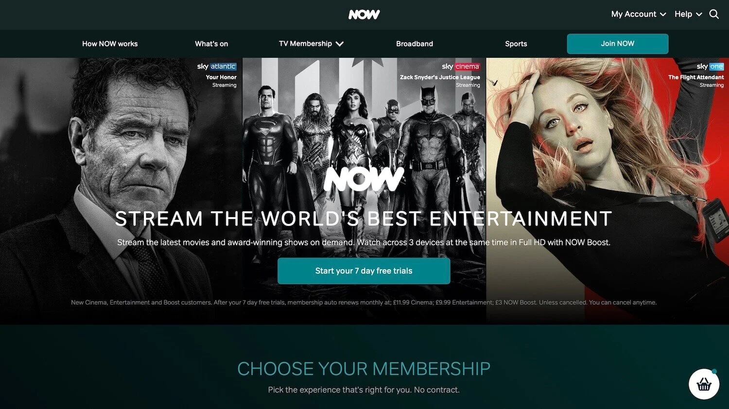 NOW TV Deals, Free Trials and New Releases UK November 2023 | Capital ...