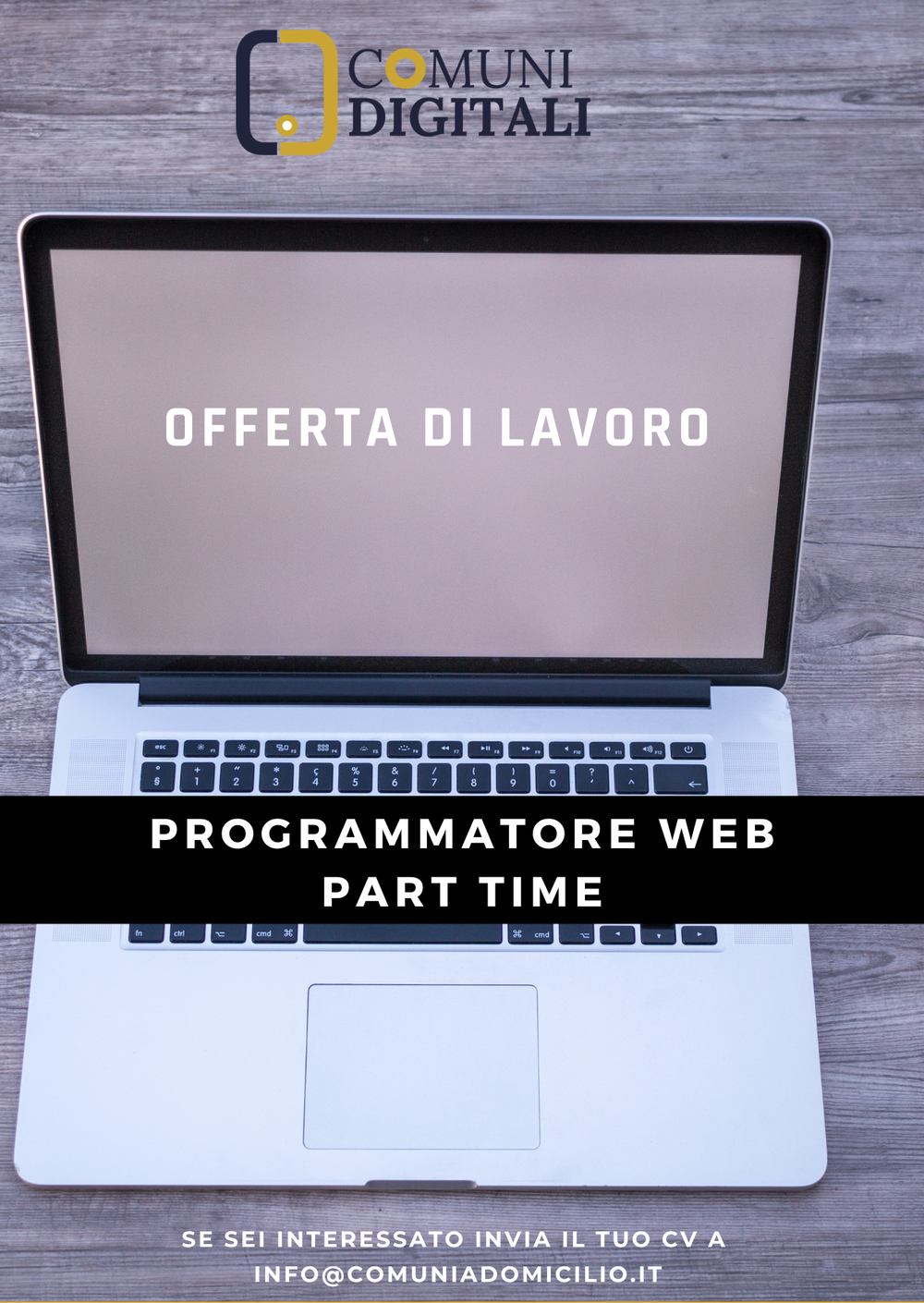 L’Impresa ad Alto Contenuto Tecnologico "Comuni Digitali SpA" assume programmatore web — San ...