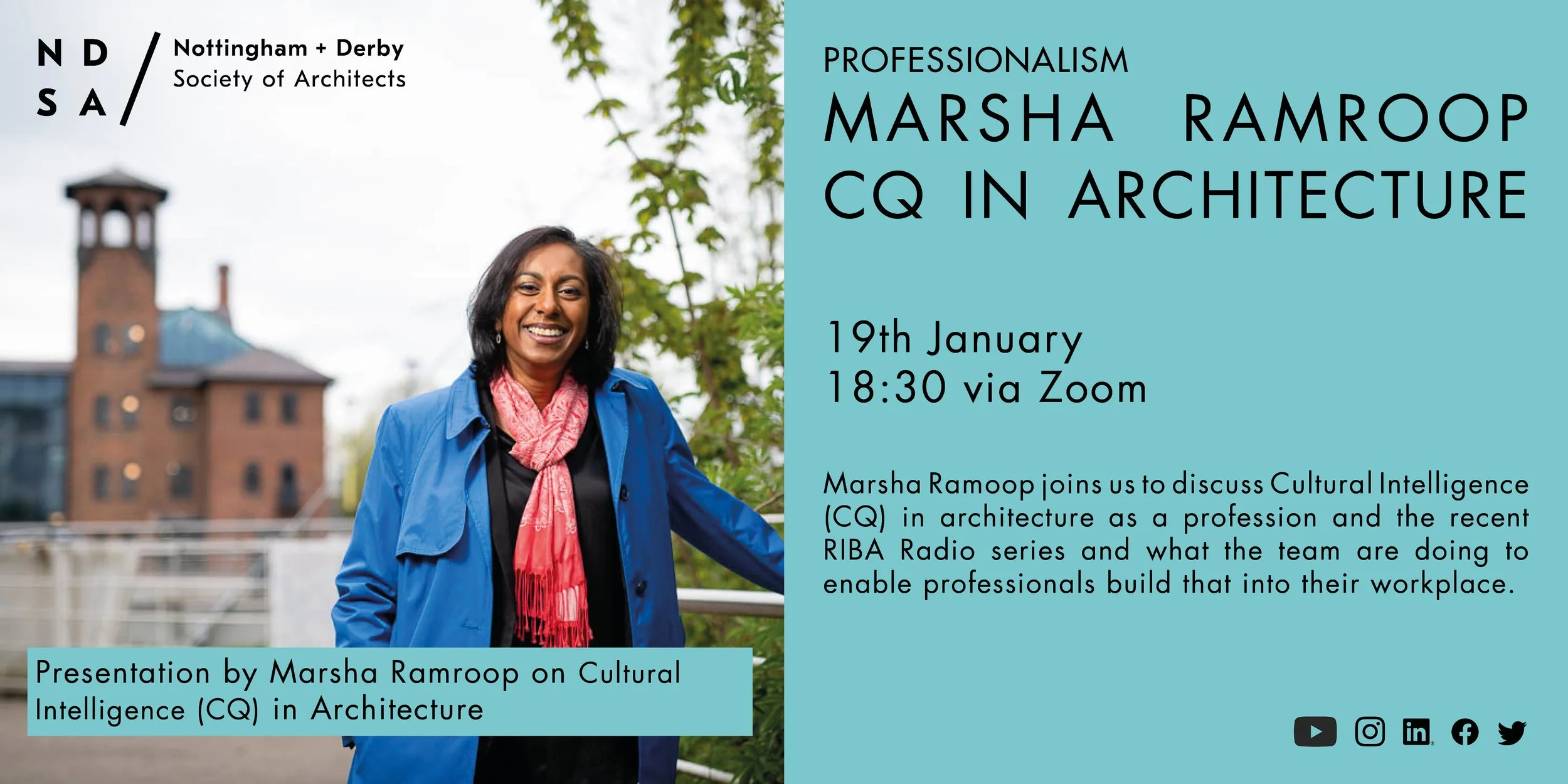 Marsha Ramroop discusses Cultural Intelligence (CQ) — Nottingham and ...