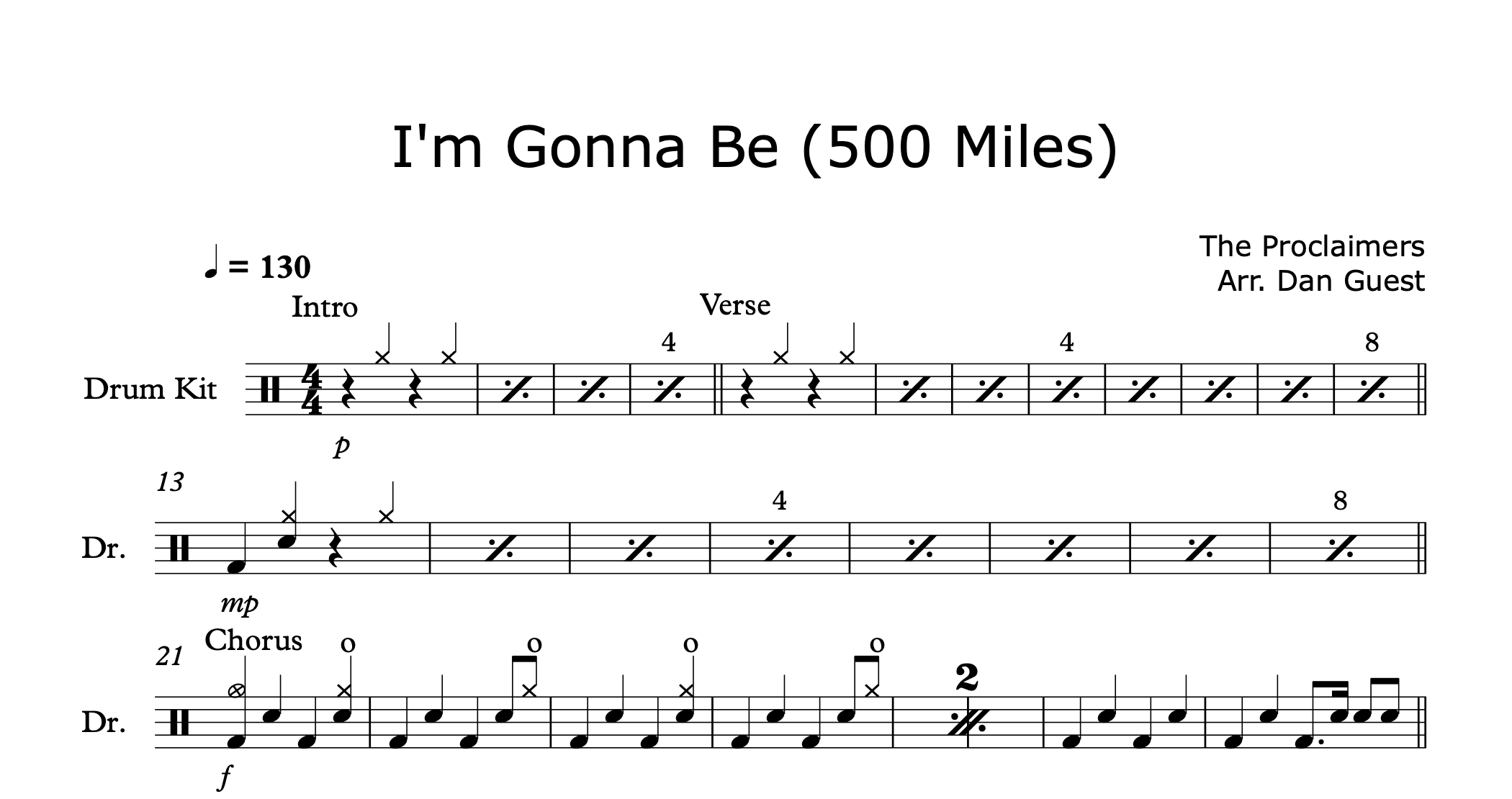 I'm Gonna Be (500 Miles) by The Proclaimers — DAN GUEST
