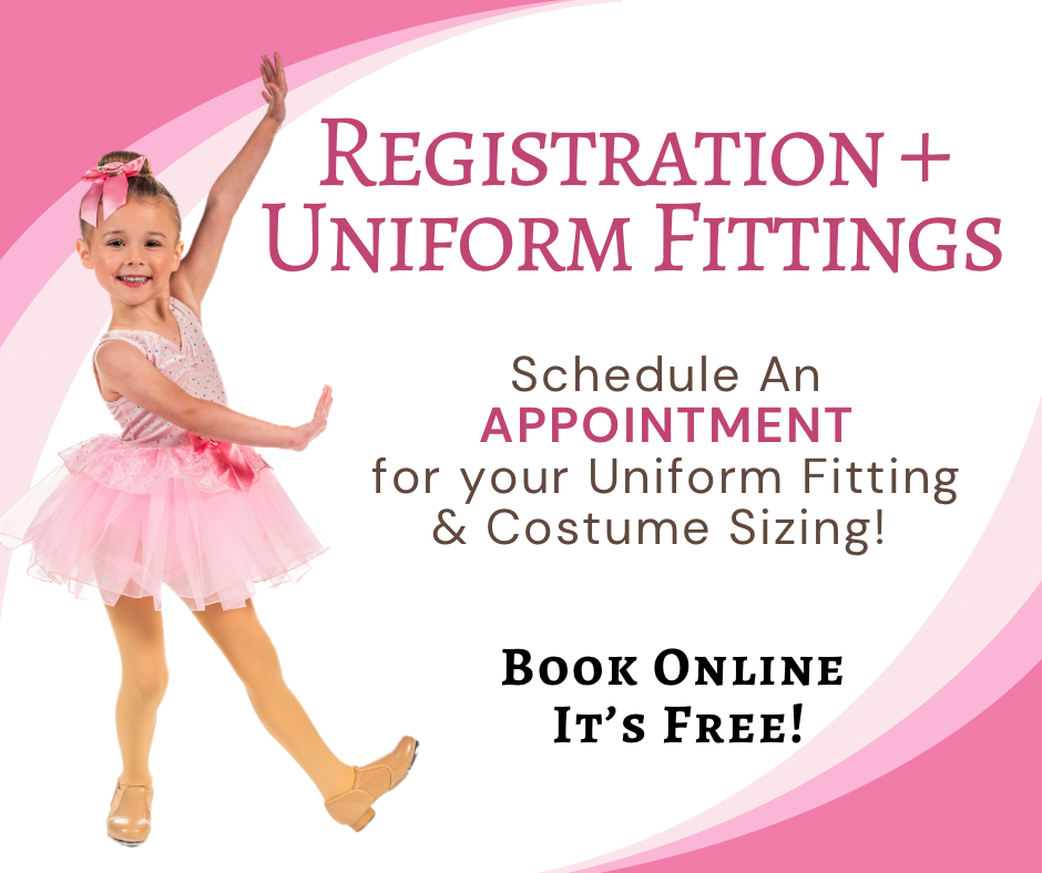 BOOK A VISIT! UNIFORM FITTINGS! REGISTRATION! — Broadway Arts Center