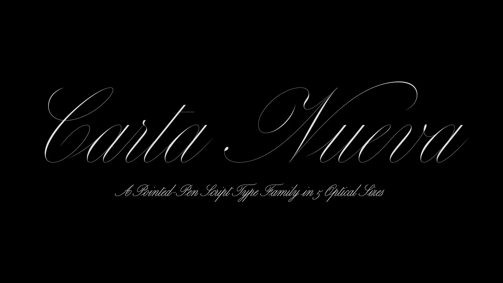 Carta Nueva from Sharp Type — Proof&Co.