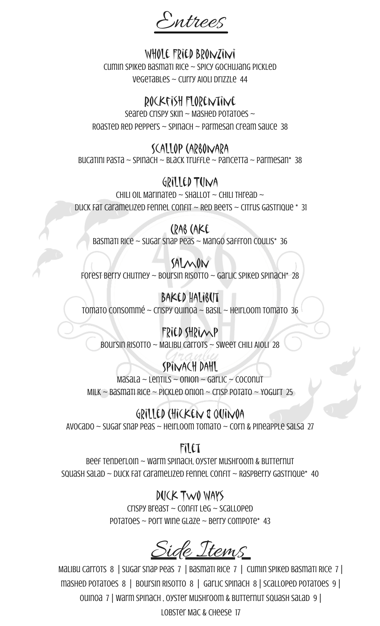 Reservations — 456 Fish