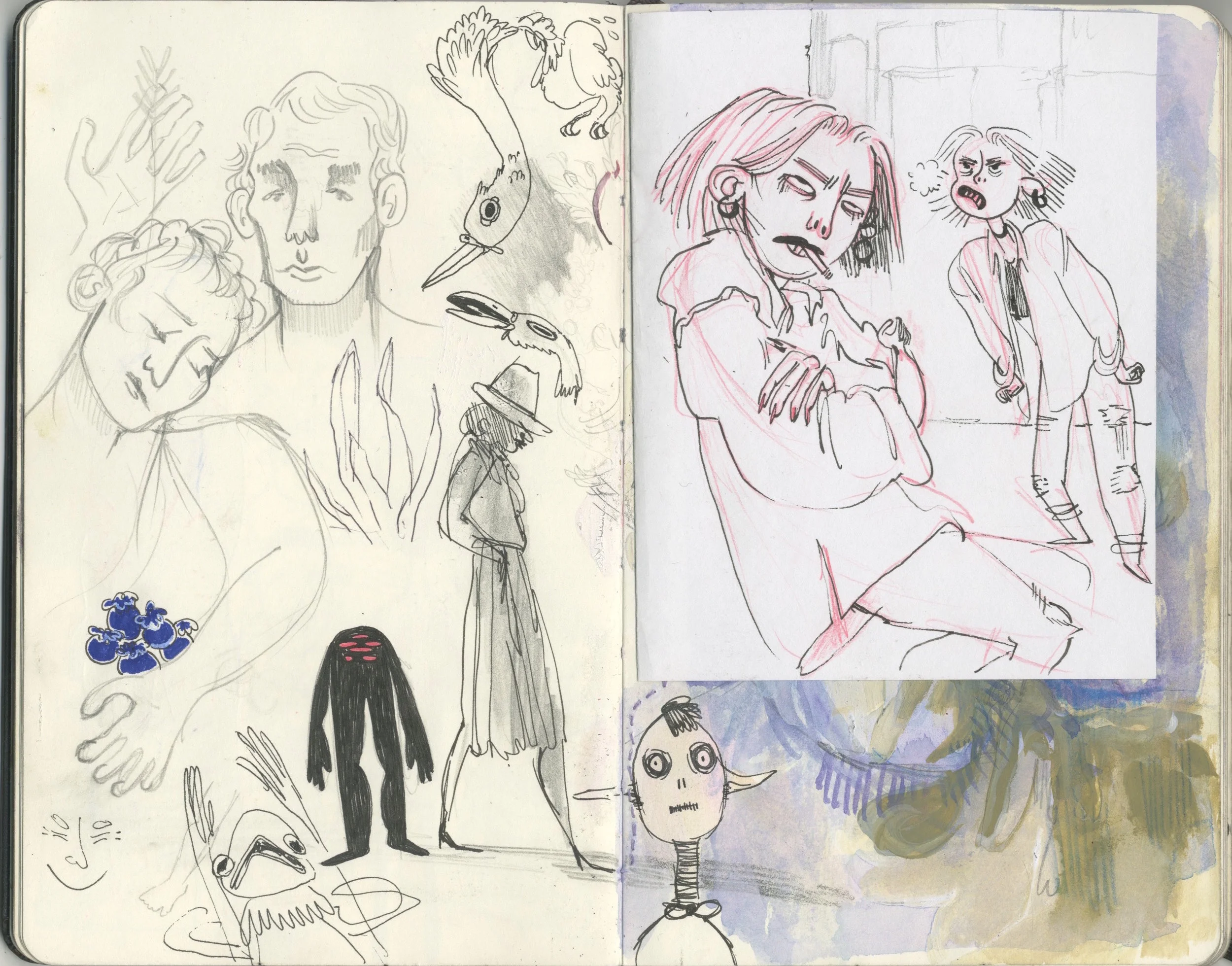 SKETCHBOOKS — ERICA MORICONI