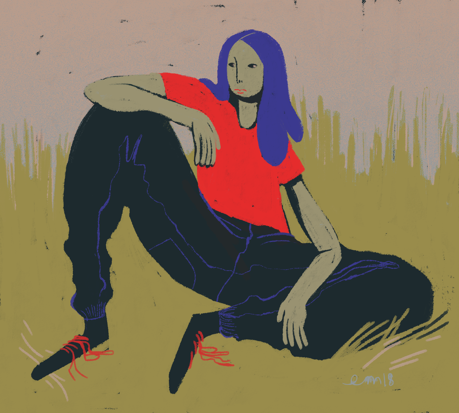 PAINTING/DRAWING — ERICA MORICONI