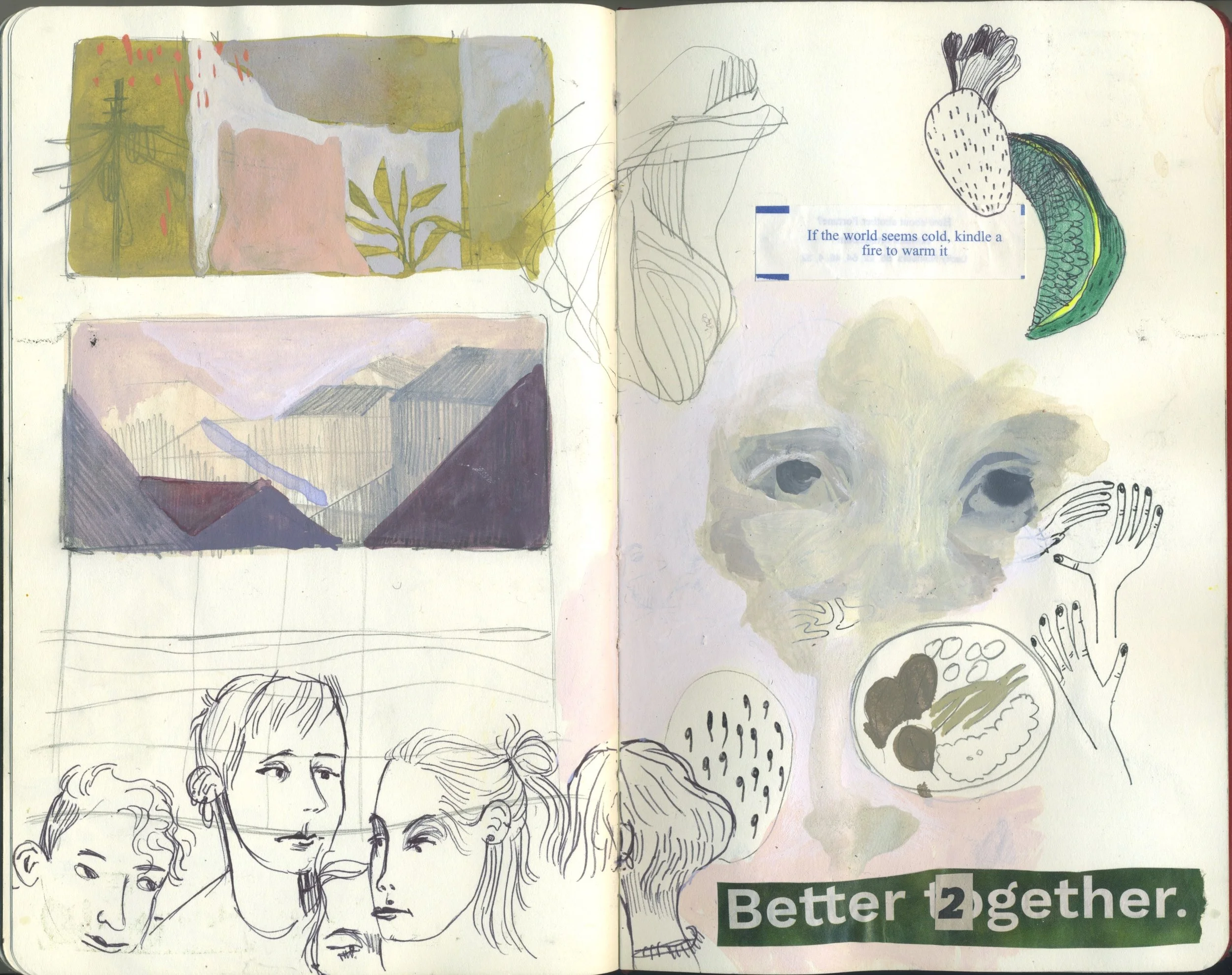 SKETCHBOOKS — ERICA MORICONI