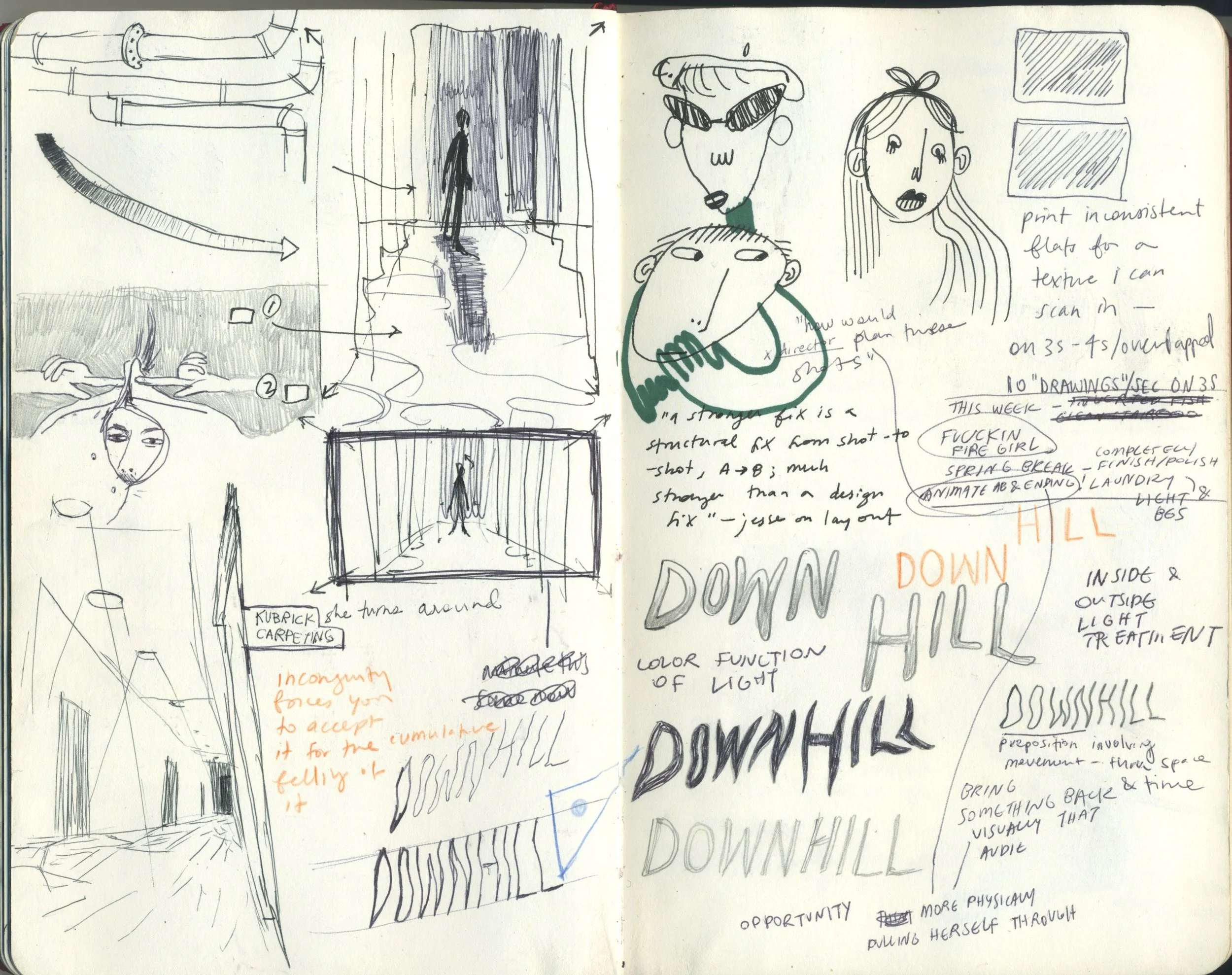 SKETCHBOOKS — ERICA MORICONI