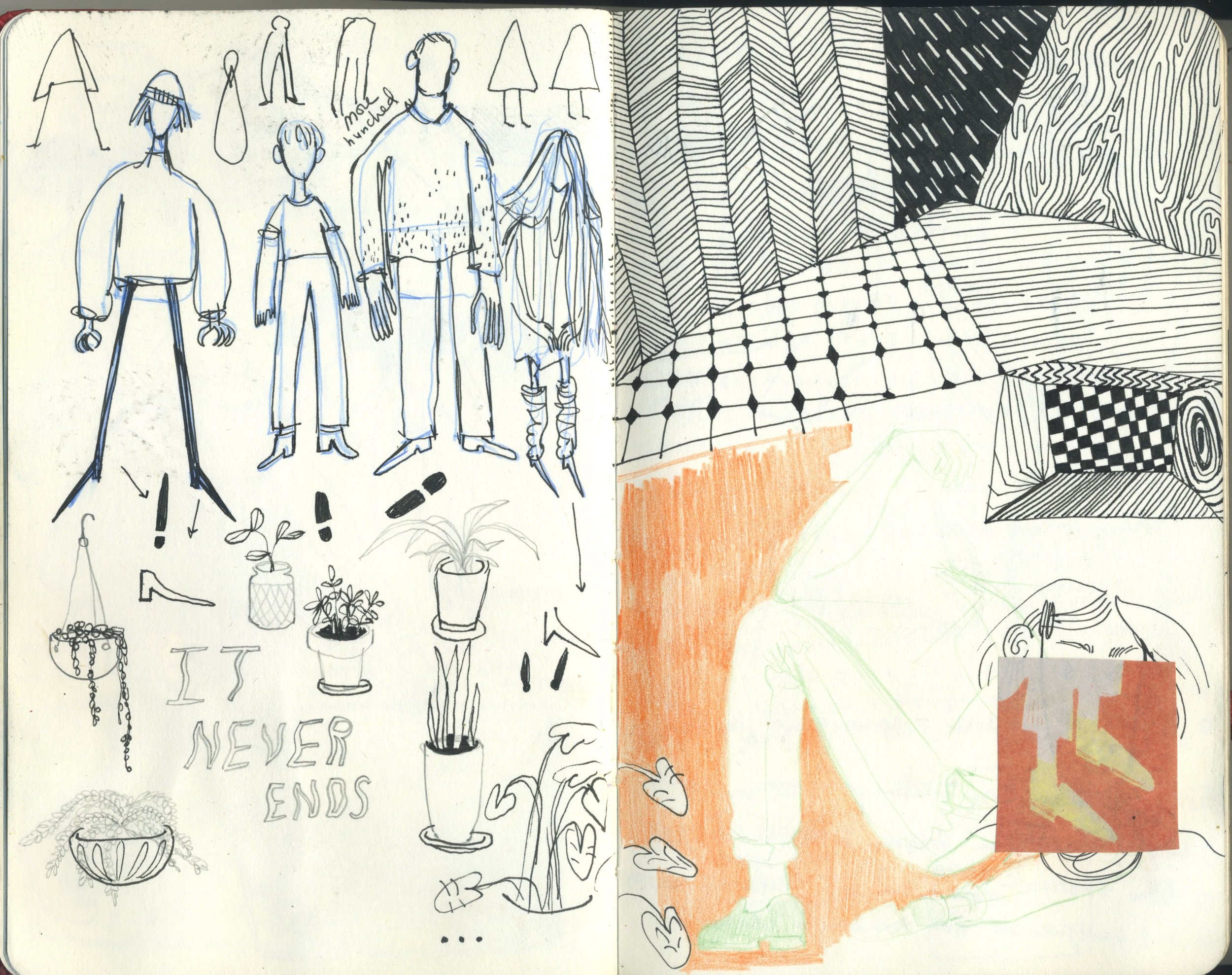 SKETCHBOOKS — ERICA MORICONI