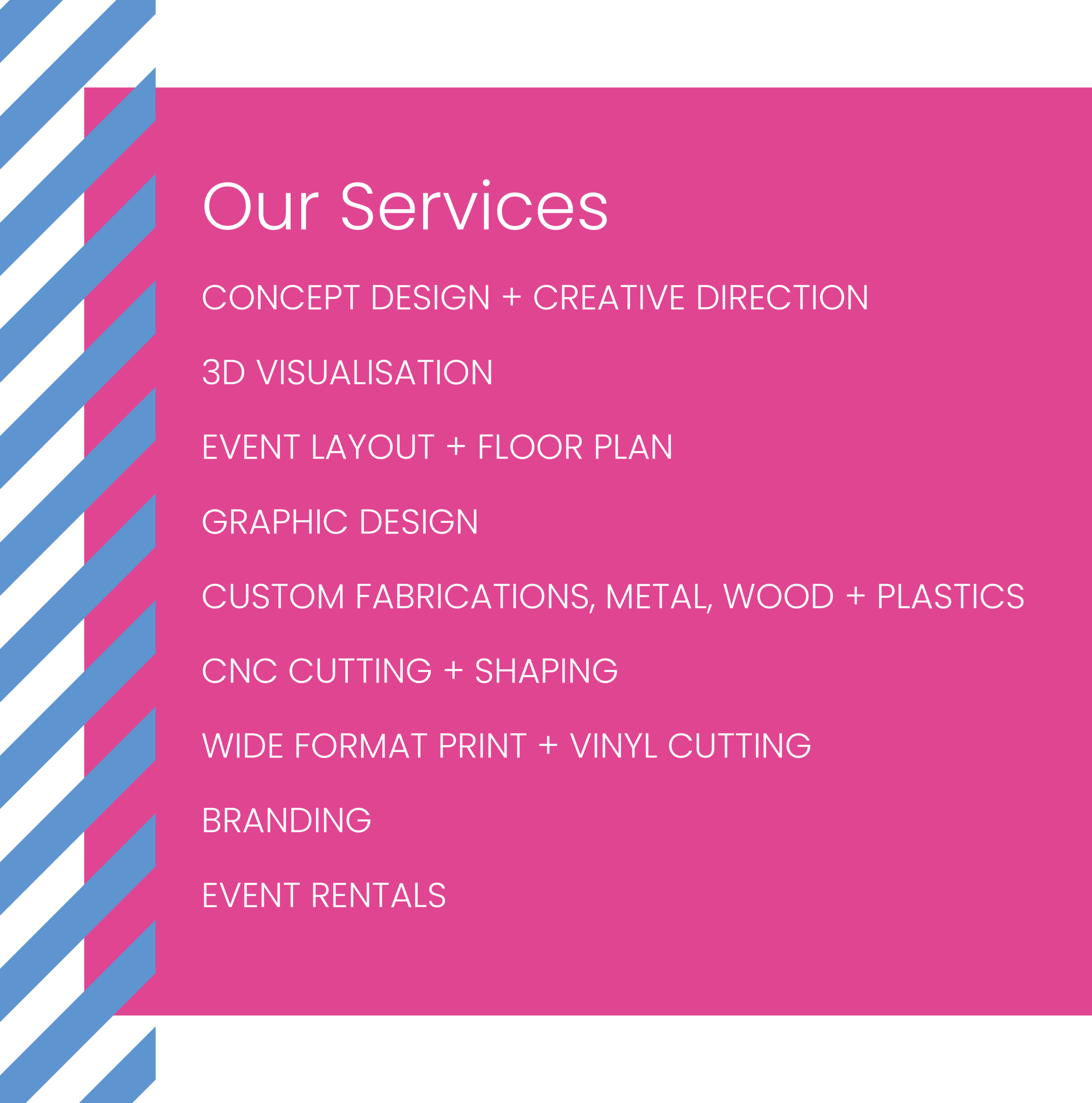 About — Think Design - Brand Experience and Live Events Experts