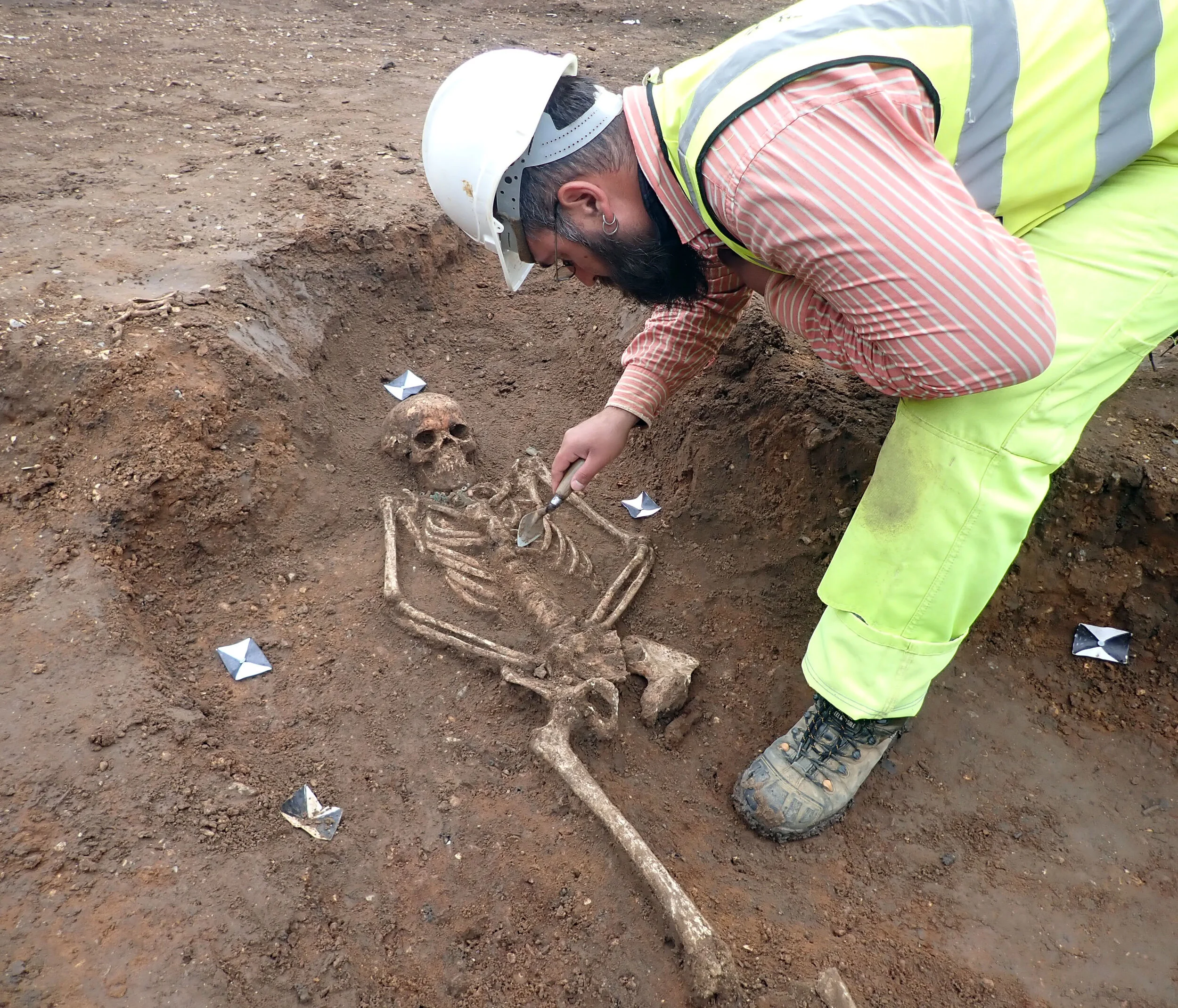 Discovery of an Anglo-Saxon cemetery at Croft Gardens, Cambridge ...