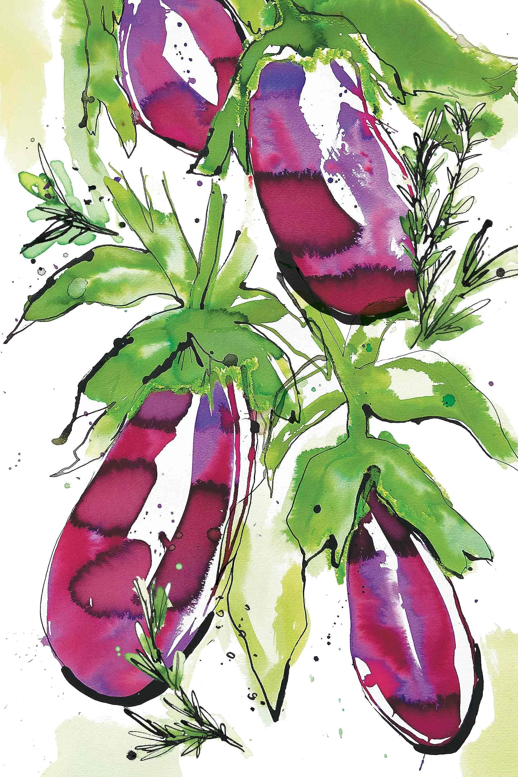 L’Oasi restaurant — Eva Kelly Illustration