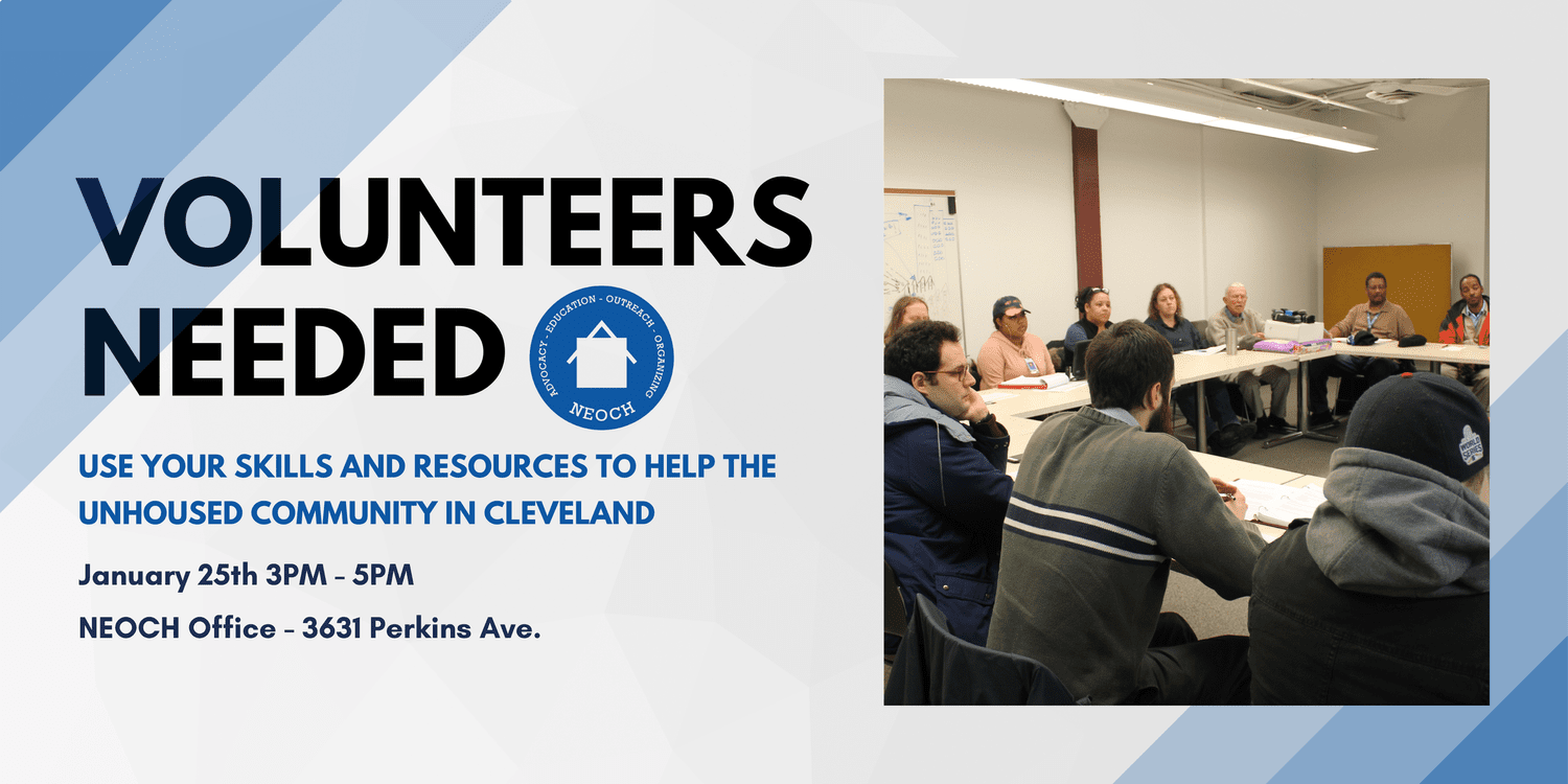 CALLING ALL VOLUNTEERS: NEOCH'S WINTER/SPRING VOLUNTEER ORIENTATION IS ...