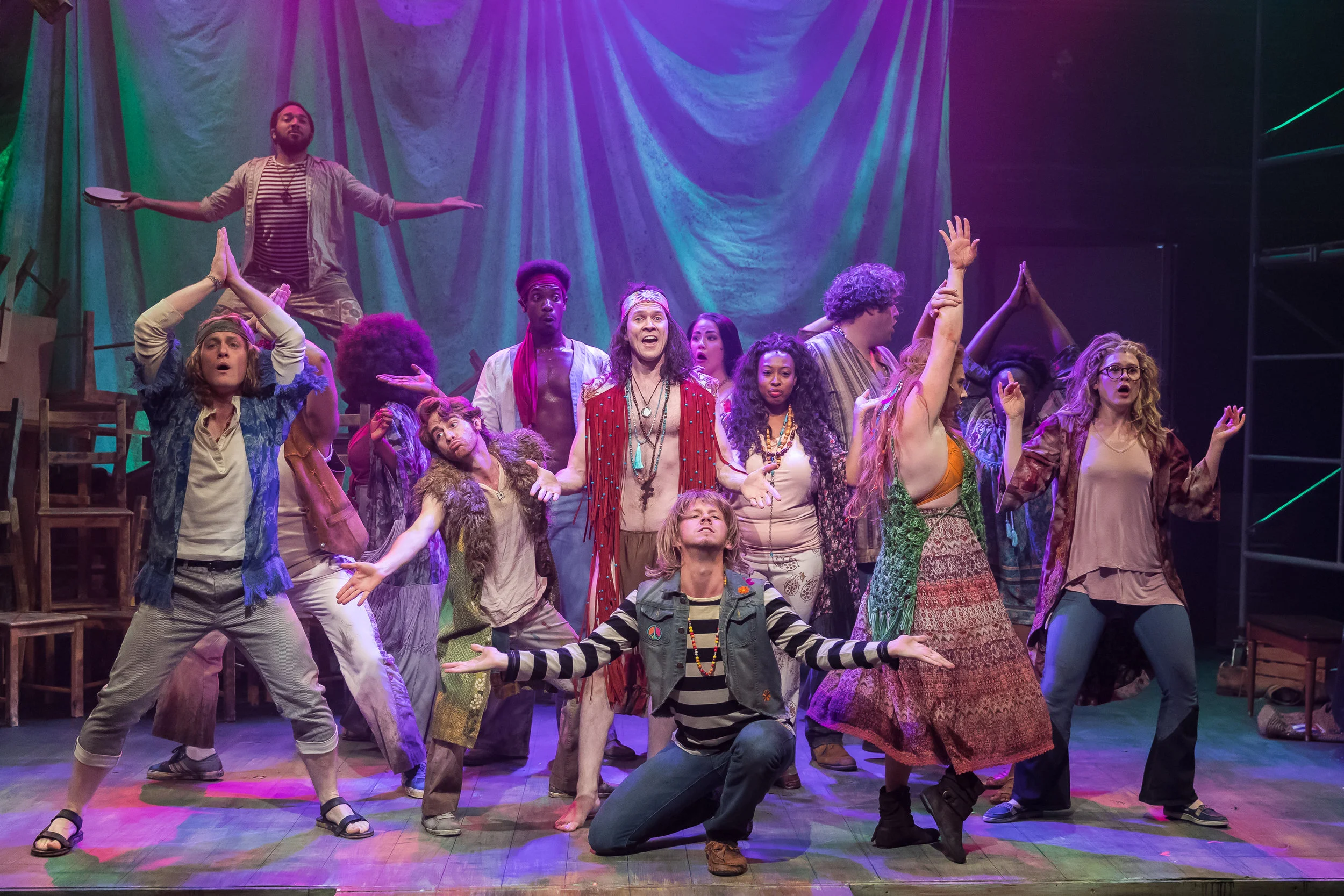 HAIR PRODUCTION PHOTOS — Mercury Theater Chicago