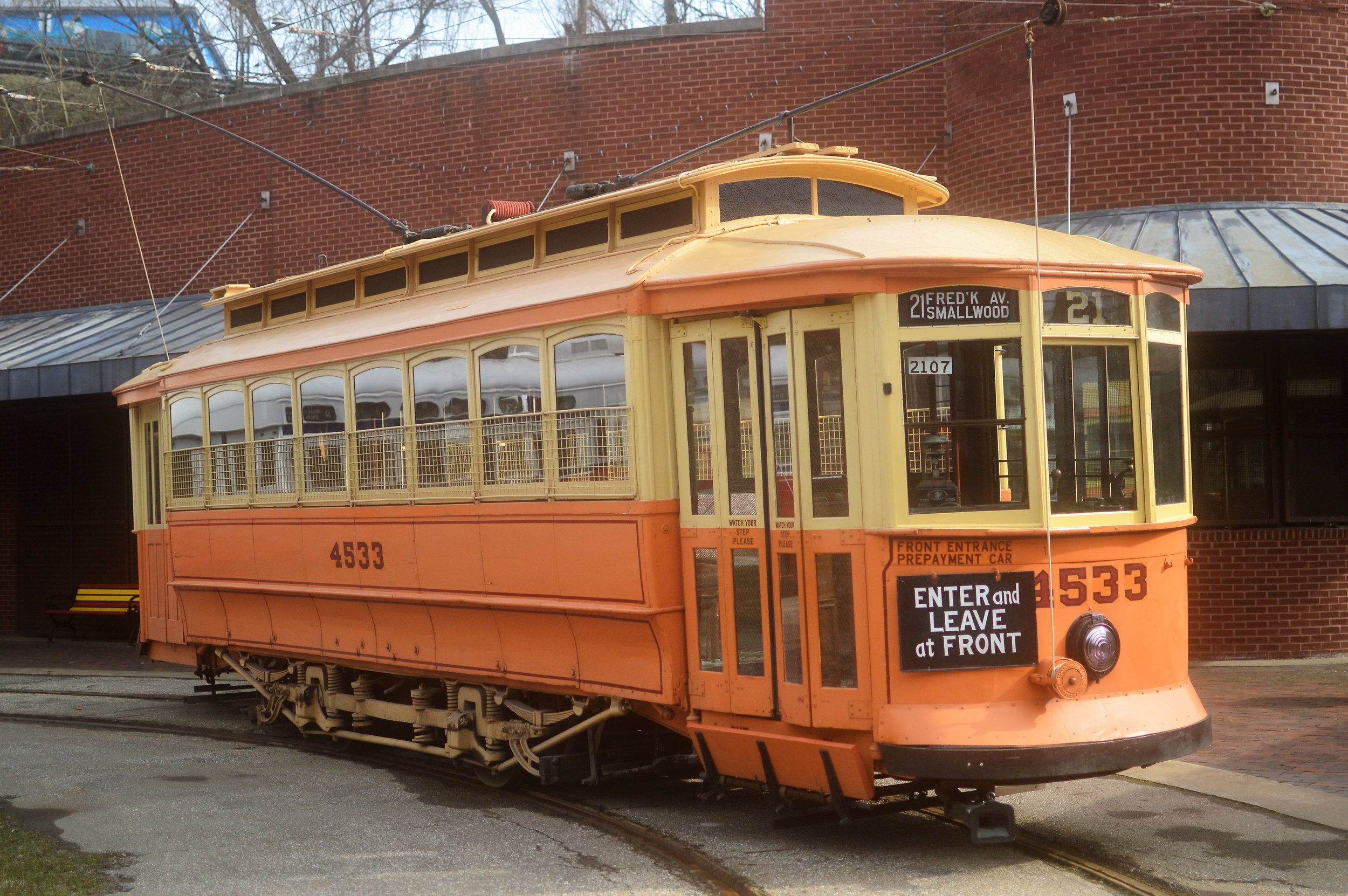 Baltimore Streetcar Museum, Inc — Collection