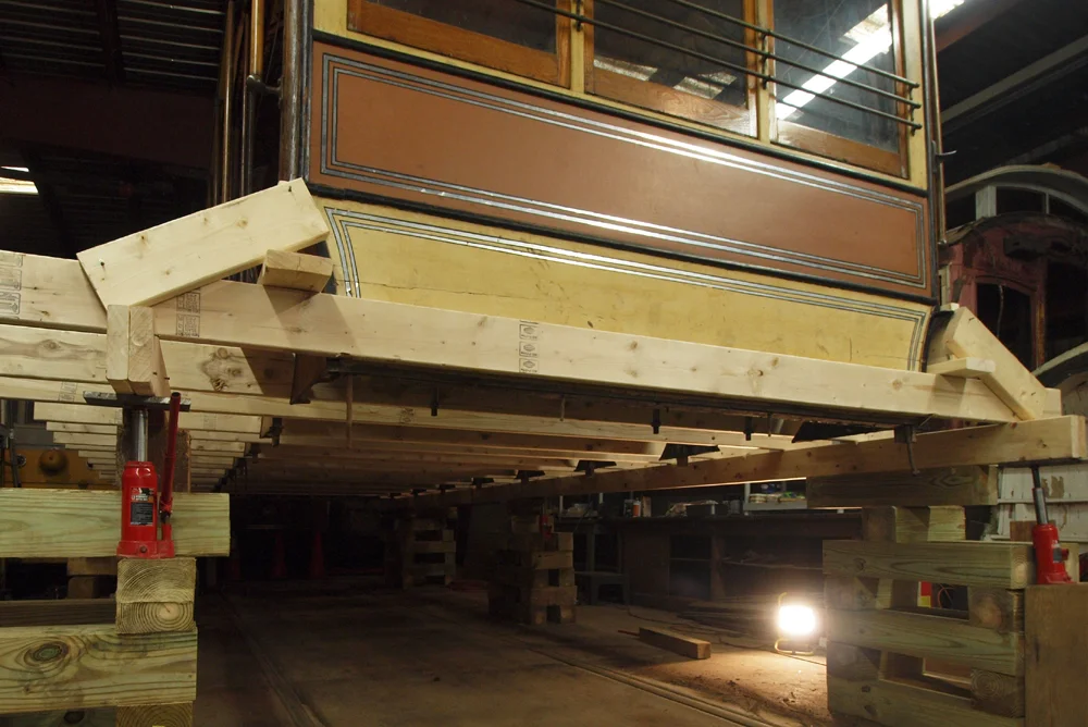 Baltimore Streetcar Museum, Inc — Restoration of Car 554