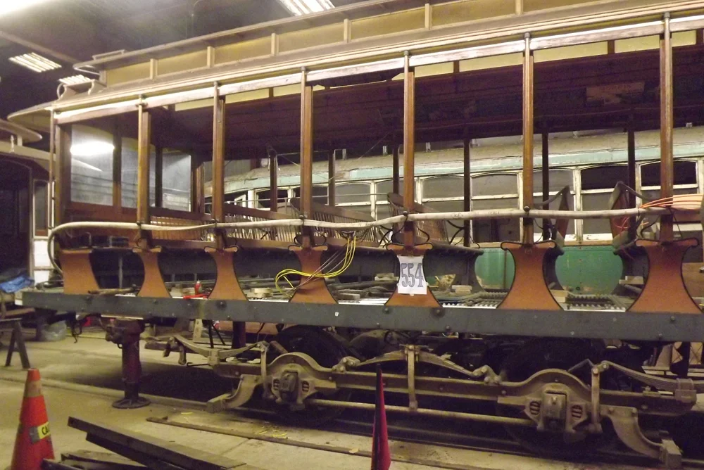Baltimore Streetcar Museum, Inc — Restoration of Car 554