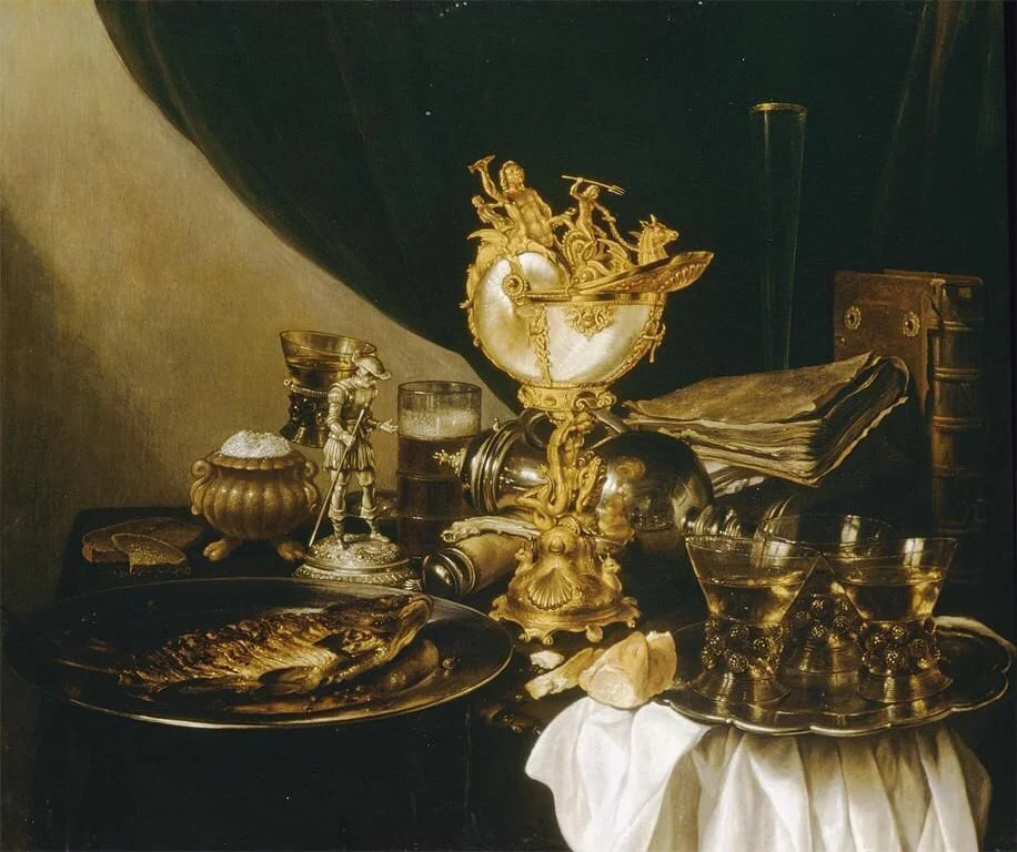 The Dutch Golden Age in Art; PIETER CLAESZ — Folklore Finds vintage shop