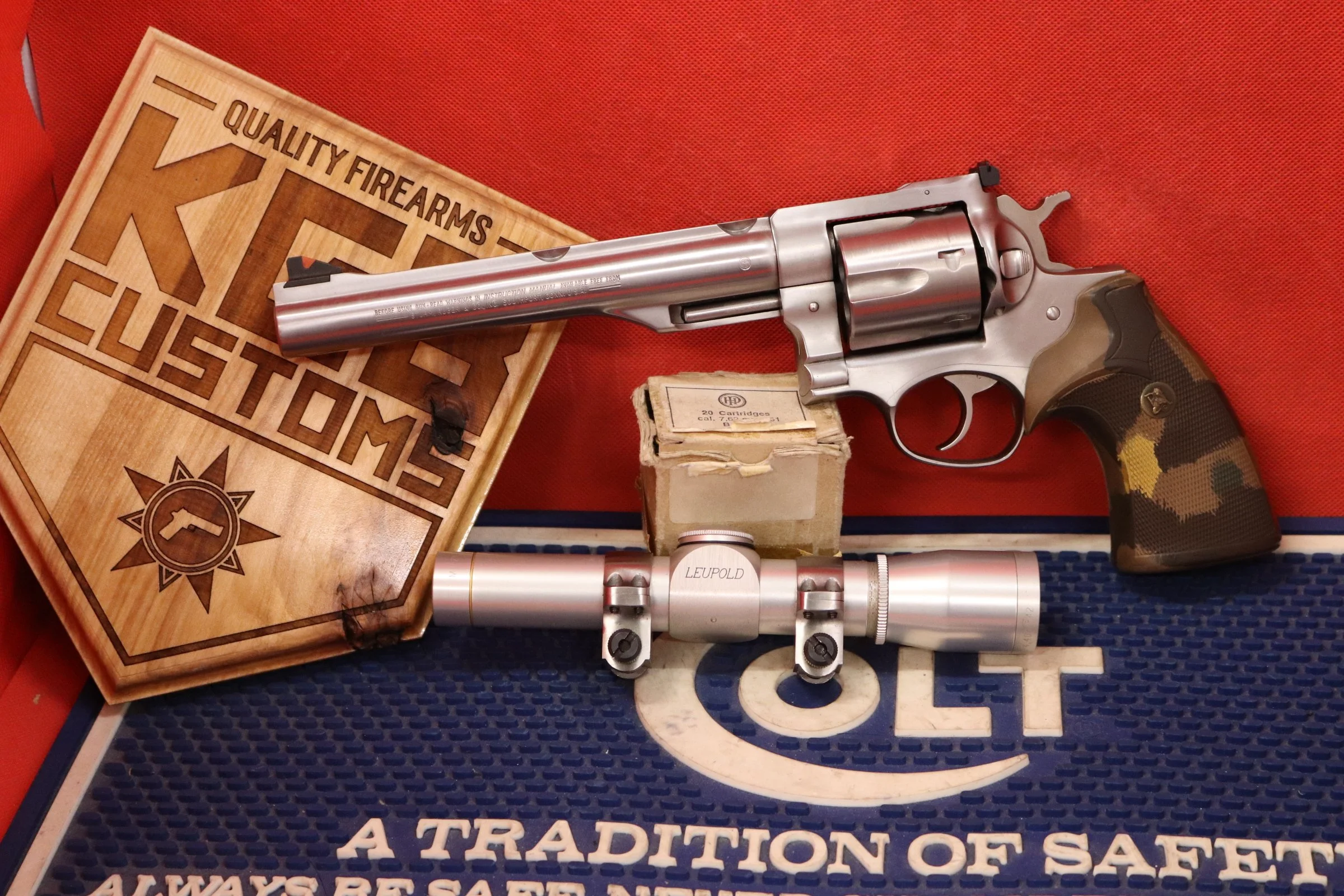 1987 Ruger Redhawk Hunter -- Leupold Scope -- 44 Magnum — KGB Customs