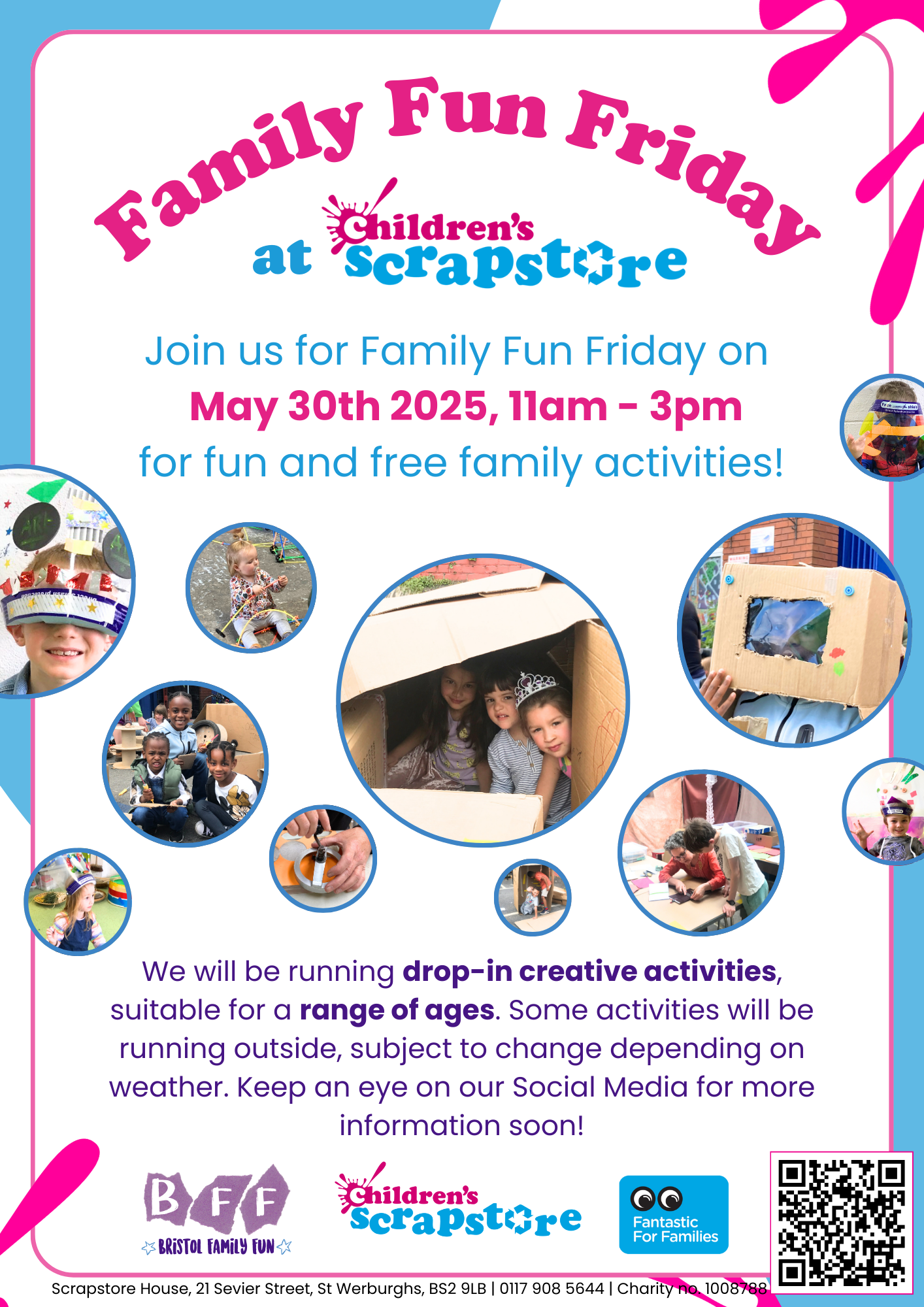 Free Family Event - Family Fun Fridays — Children's Scrapstore