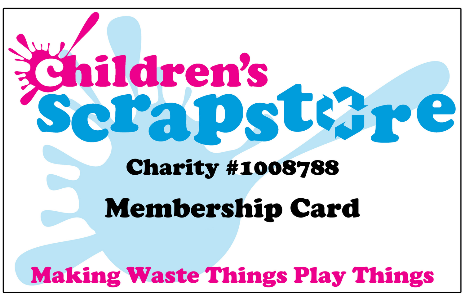 Warehouse and Scrap Access — Children's Scrapstore