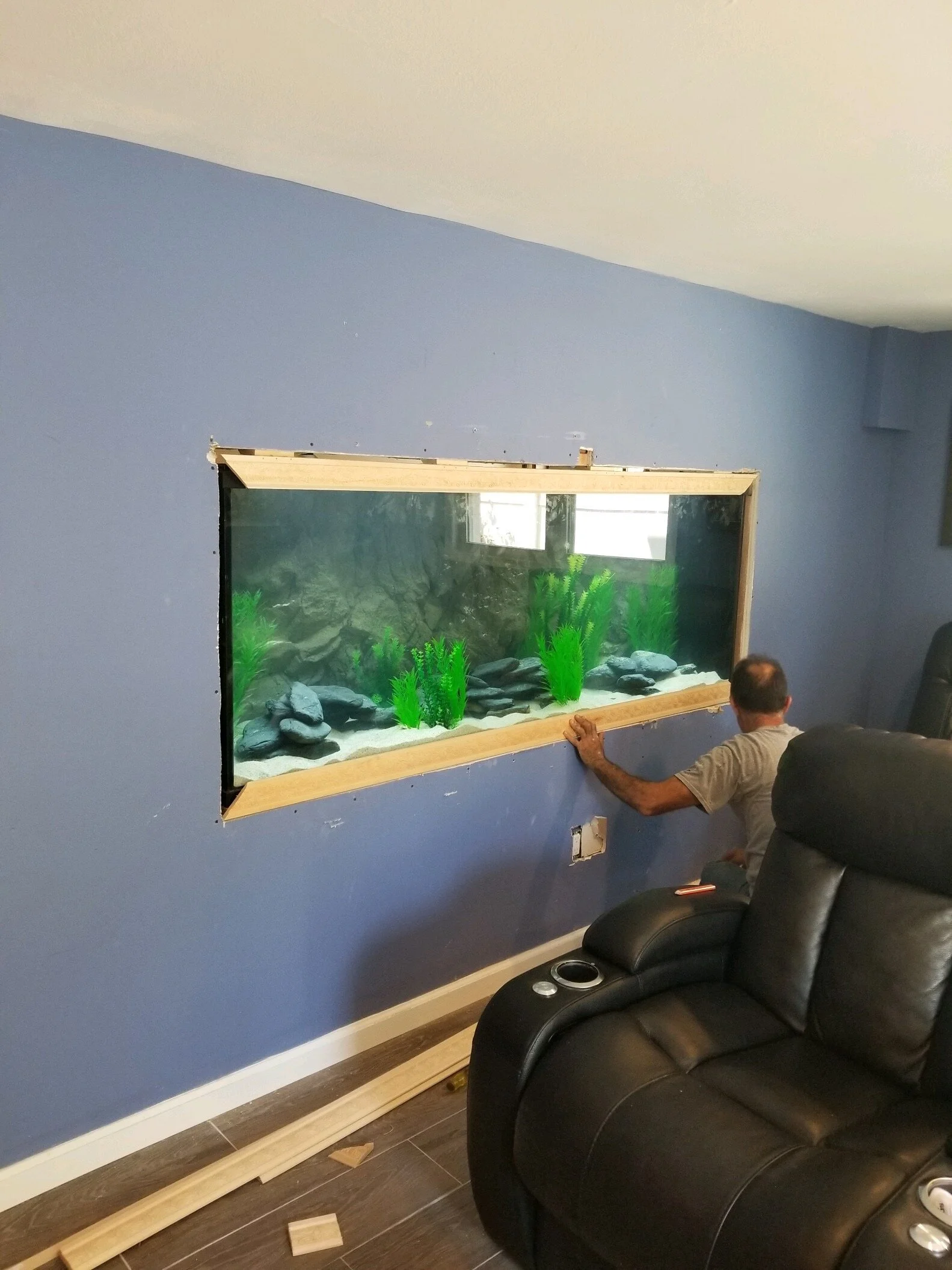Custom Aquarium Installation — Tank Me Later LLC