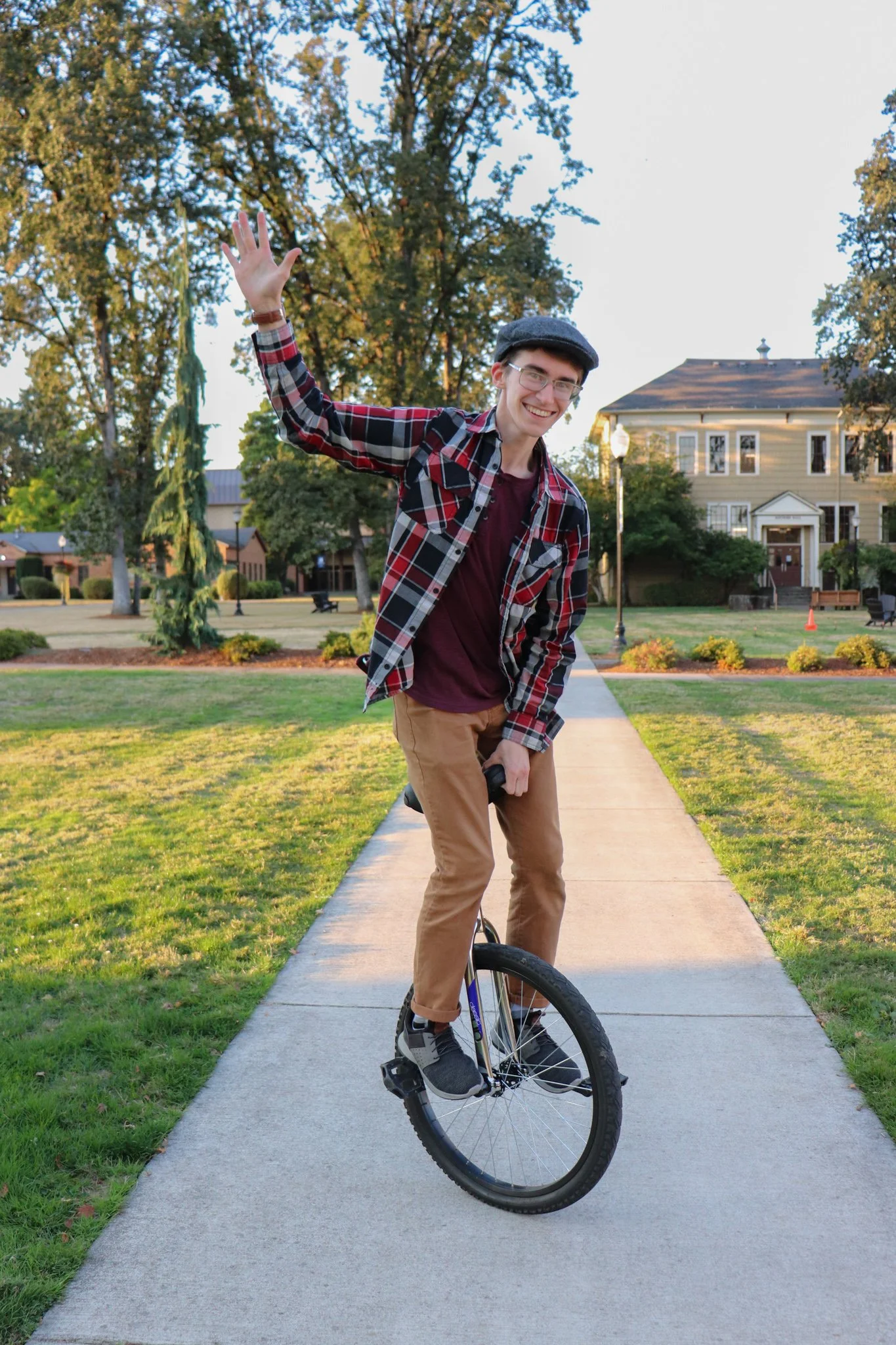 Mark Berglin: Unicycler, Fencer and Swing Dancer — The Crescent