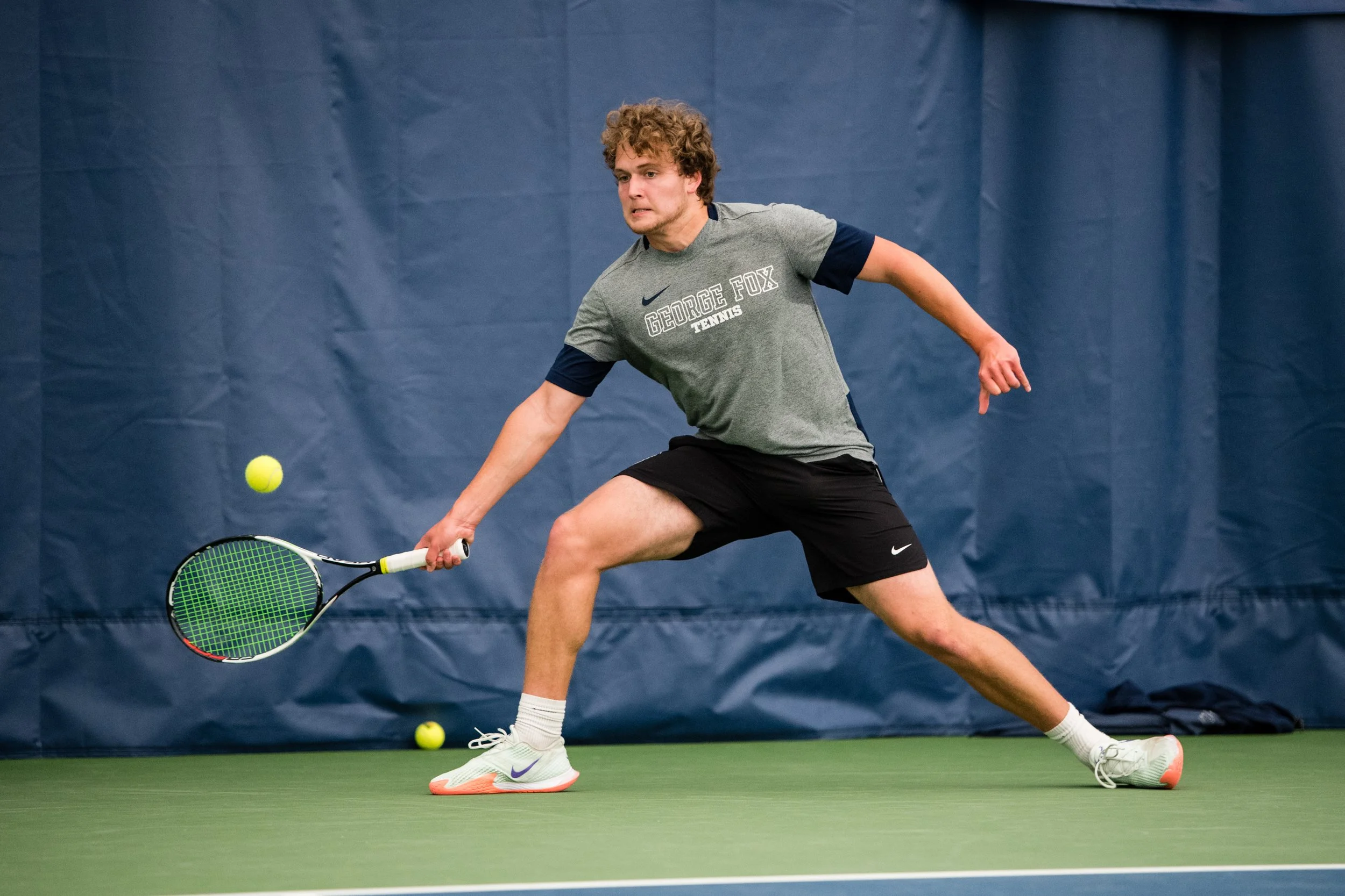 George Fox Men’s Tennis Makes History Against Division I Competition ...