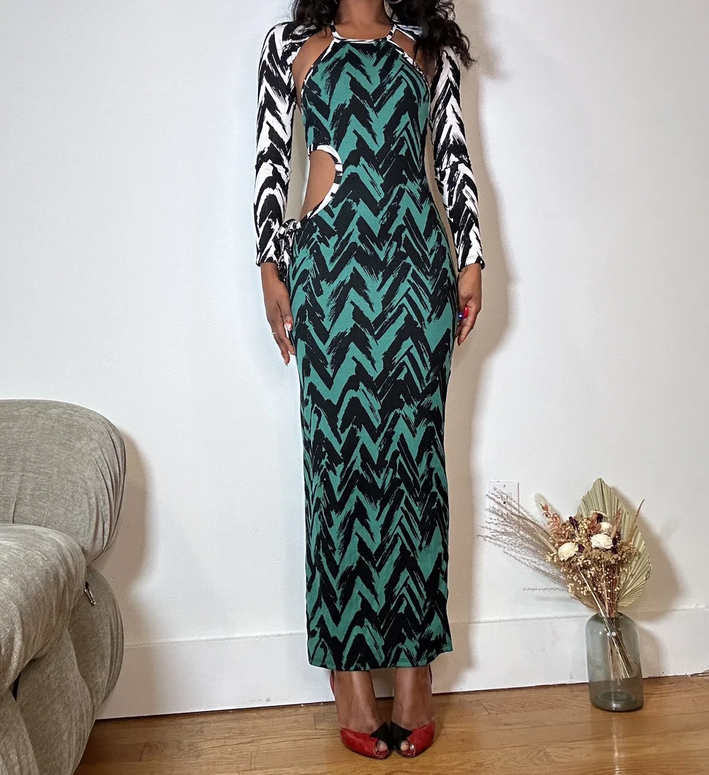 Marina Mesh Maxi Dress RED — Sammy B.