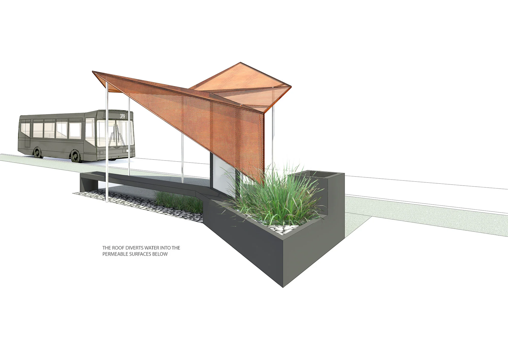 Bus Shelter — ThoughtCraft Architects | Architecture and Design in ...