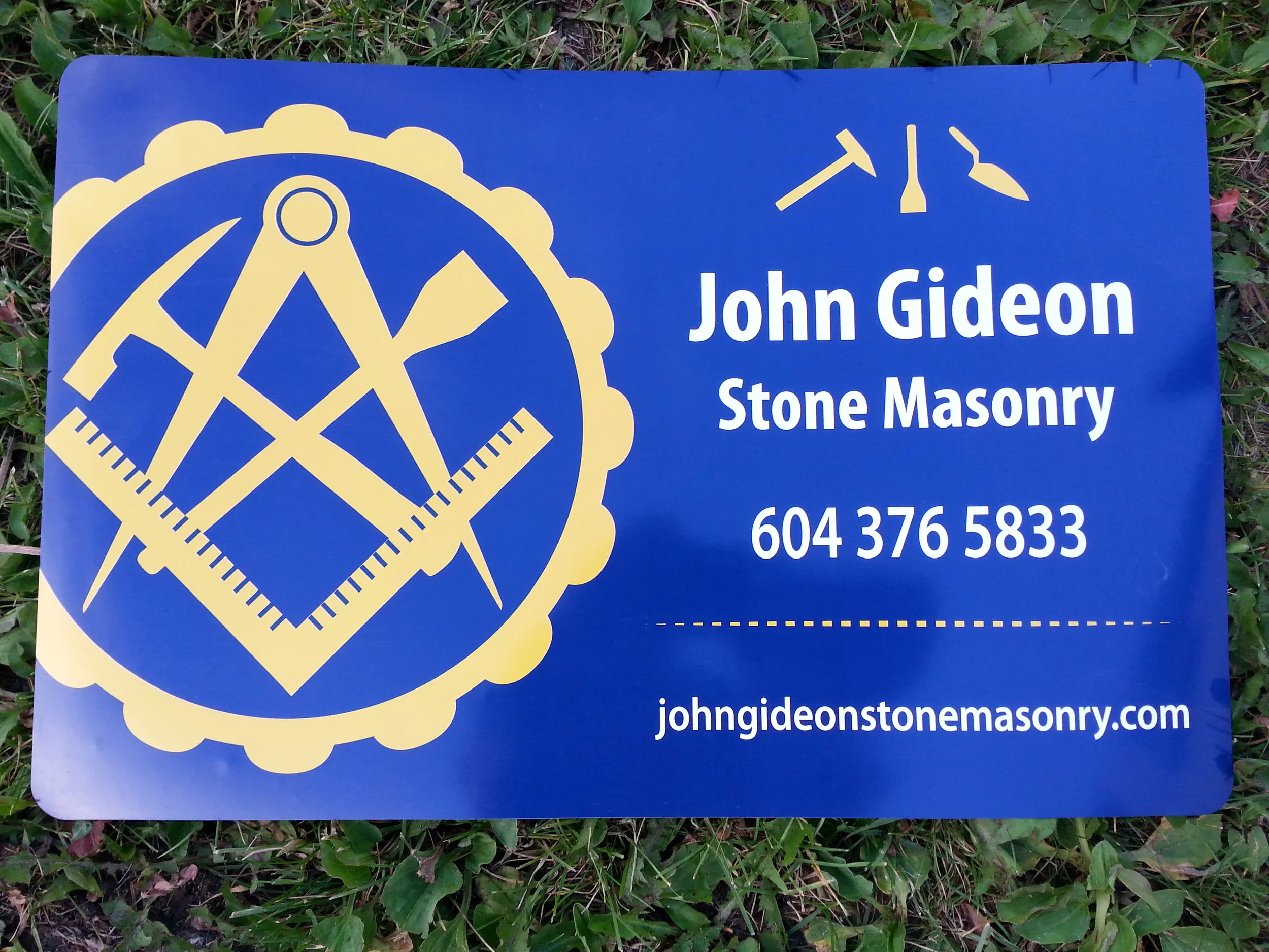 Working in Stone — Johnny Gideon Stone Masonry