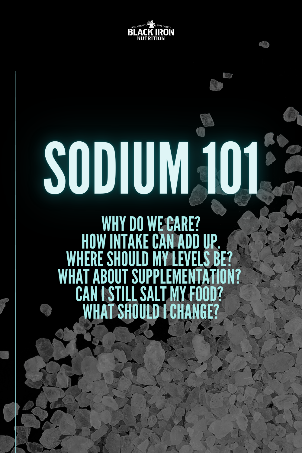 Sodium 101 — Black Iron Nutrition | Nutrition & Training Coaching