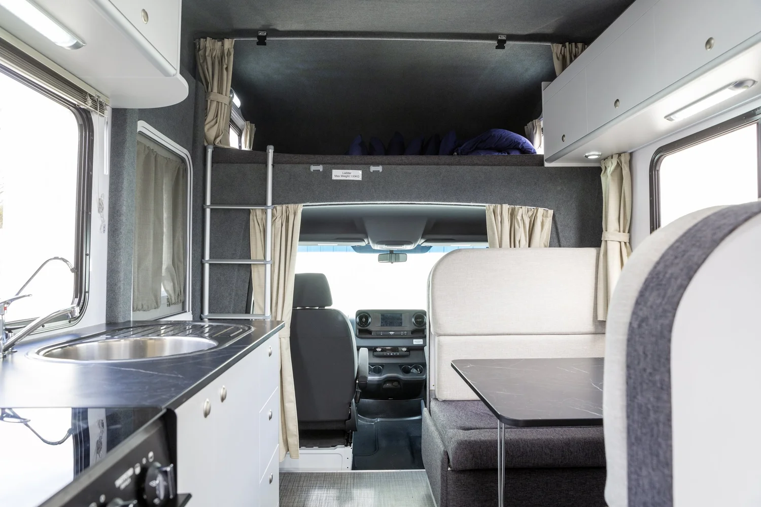 Hire the StarRV Polaris 4 Berth Campervan — Sunrise Holidays New Zealand