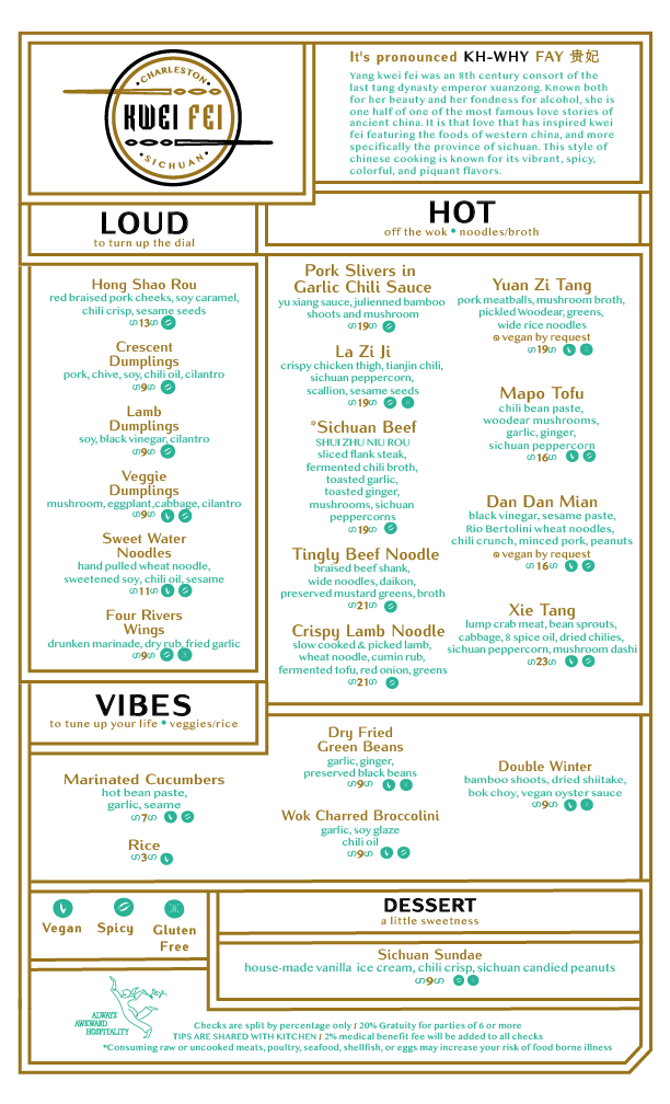 Kwei Fei Sichuan Menus — Kwei Fei