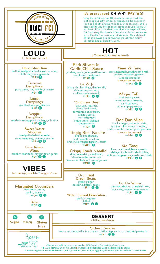 Kwei Fei Sichuan Menus — Kwei Fei