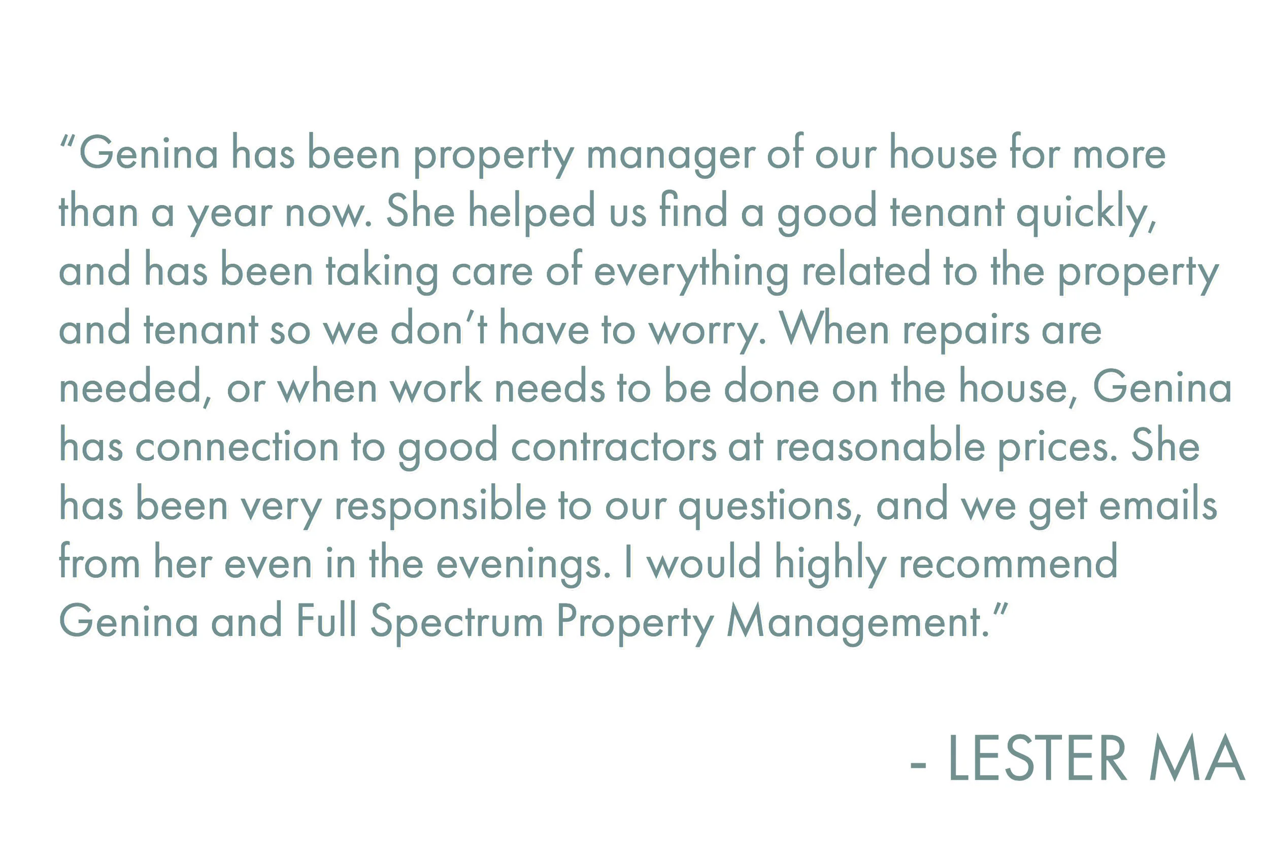 Full Spectrum Property Management - San Antonio Property Management- San Antonio Property Manager