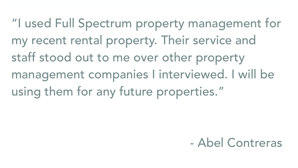 Full Spectrum Property Management - San Antonio Property Management ...